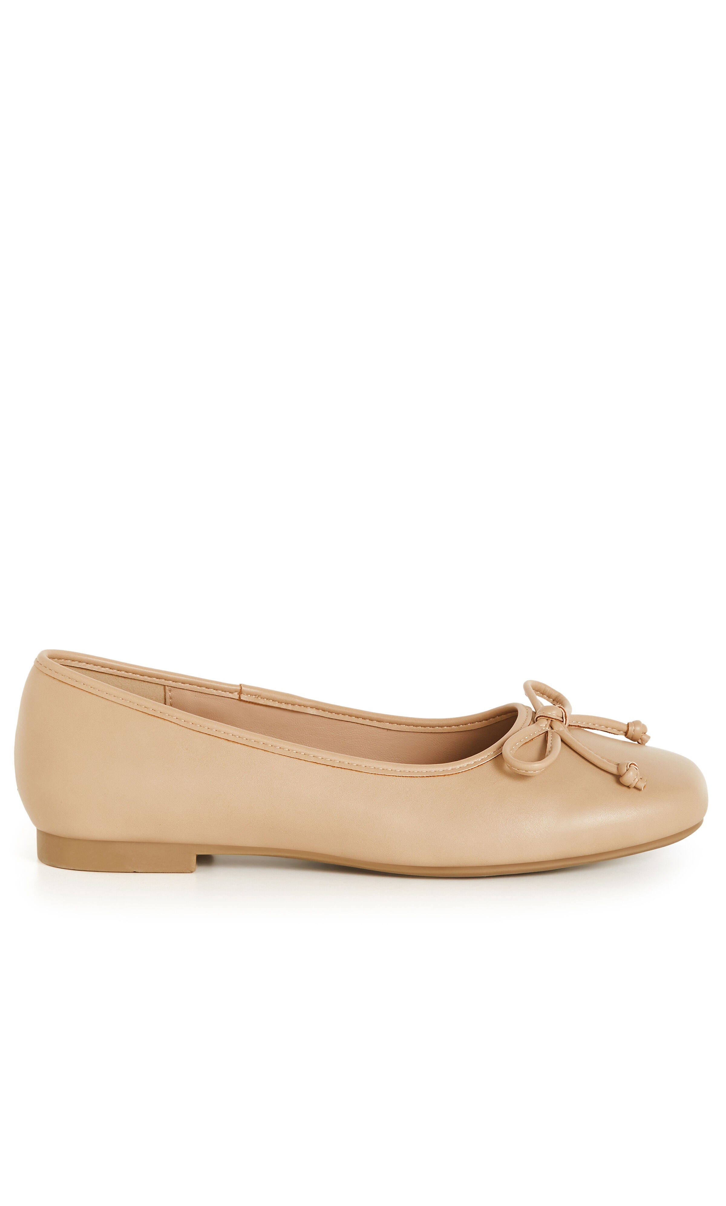 WIDE FIT Ella Ballet Flat - almond | Woman Within