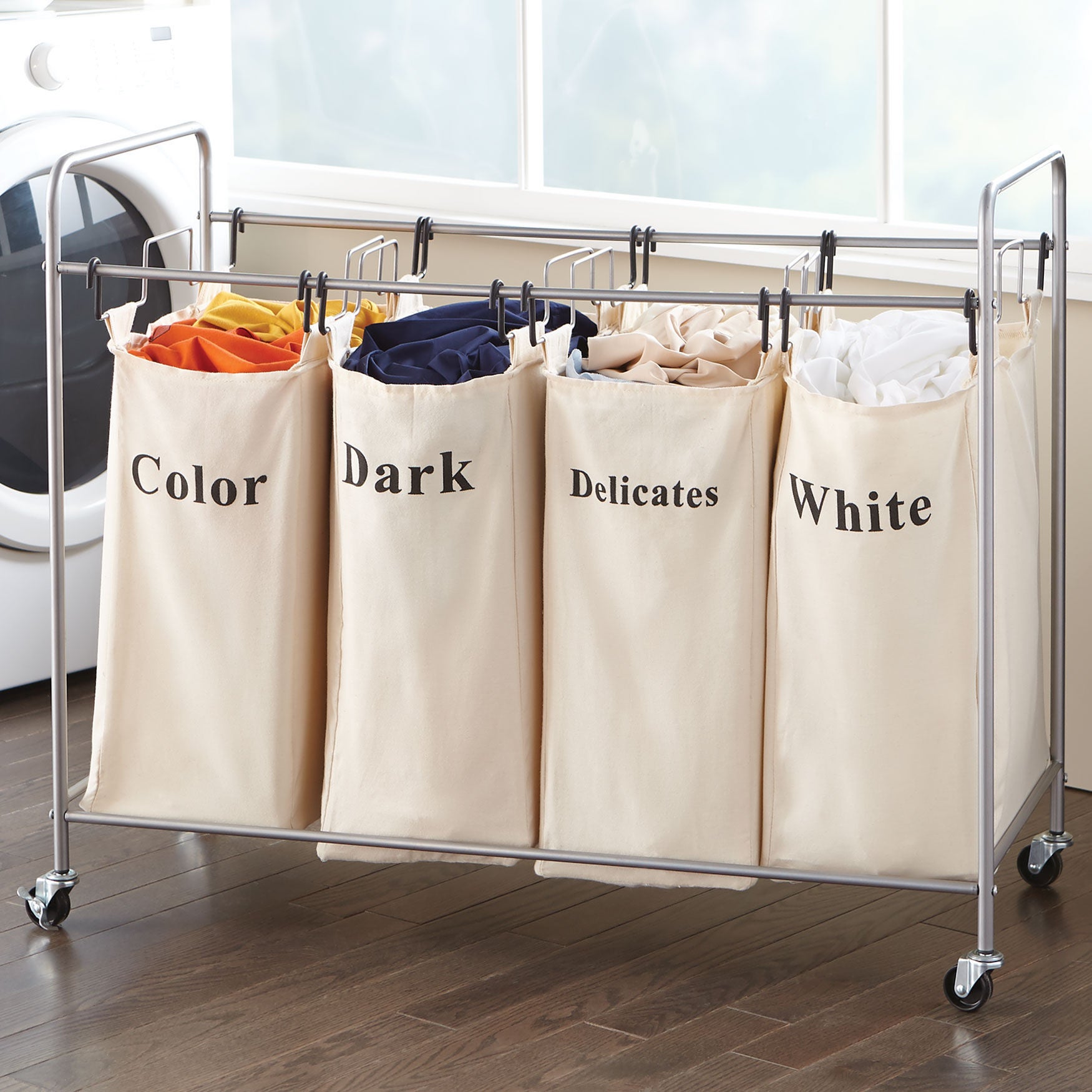 4 basket laundry hamper store
