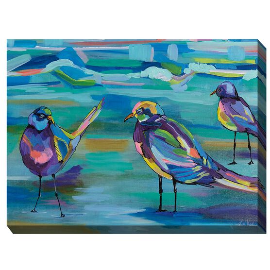 SEASHORE SHUFFLE OUTDOOR ART 40X30 | Woman Within