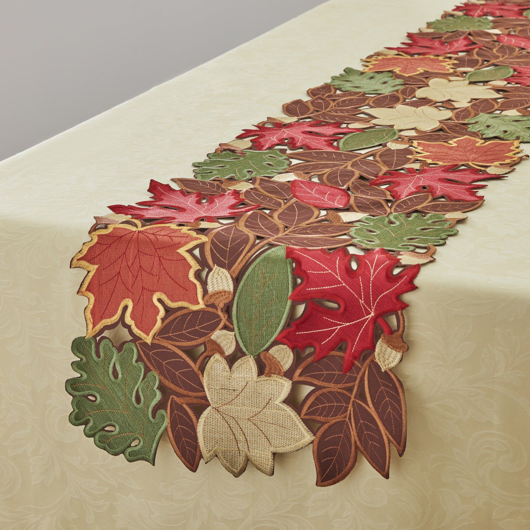 Embroidered Cut Out Table Linens | Woman Within