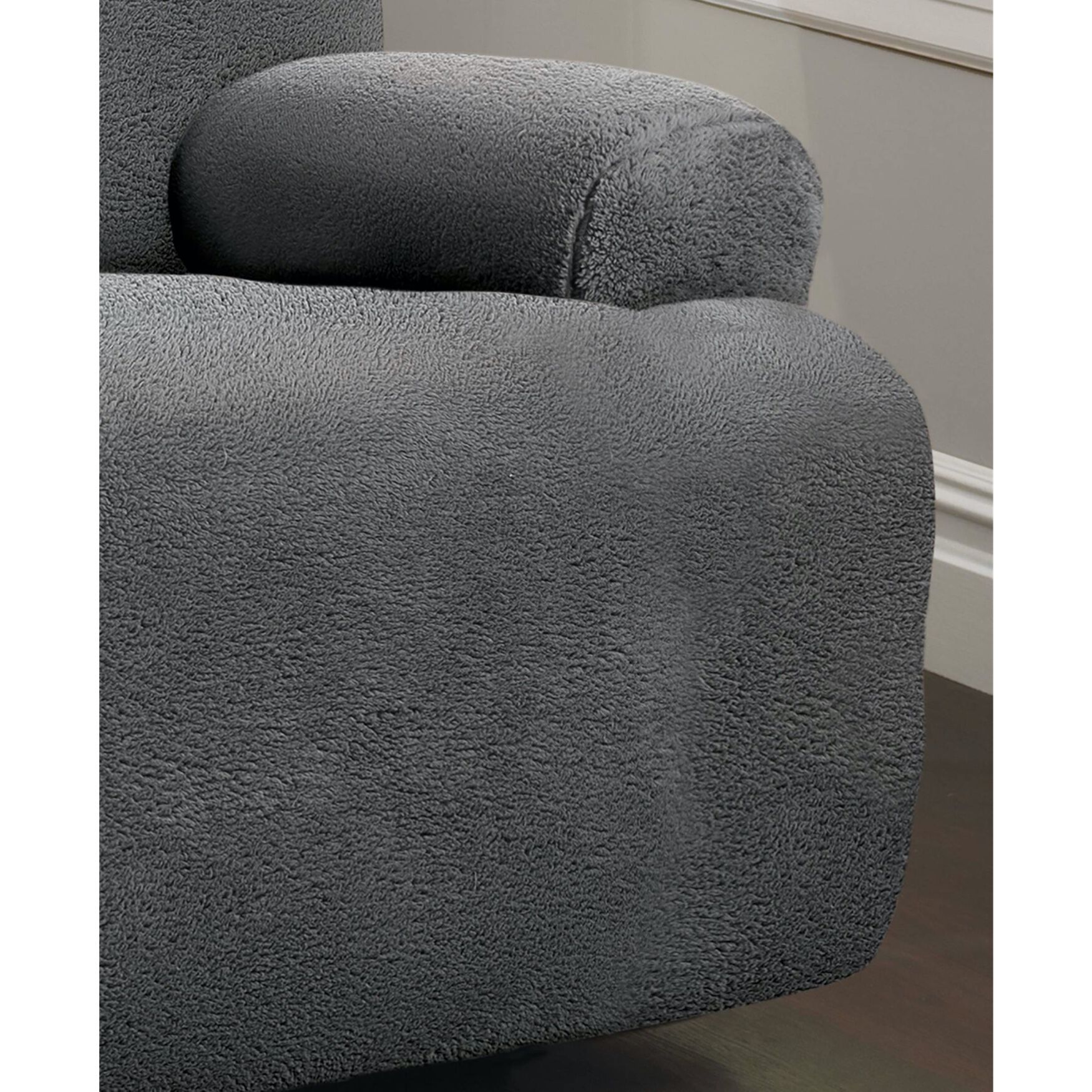 Stretch Sherpa Jumbo Recliner Slipcover, 4448569 | Woman Within