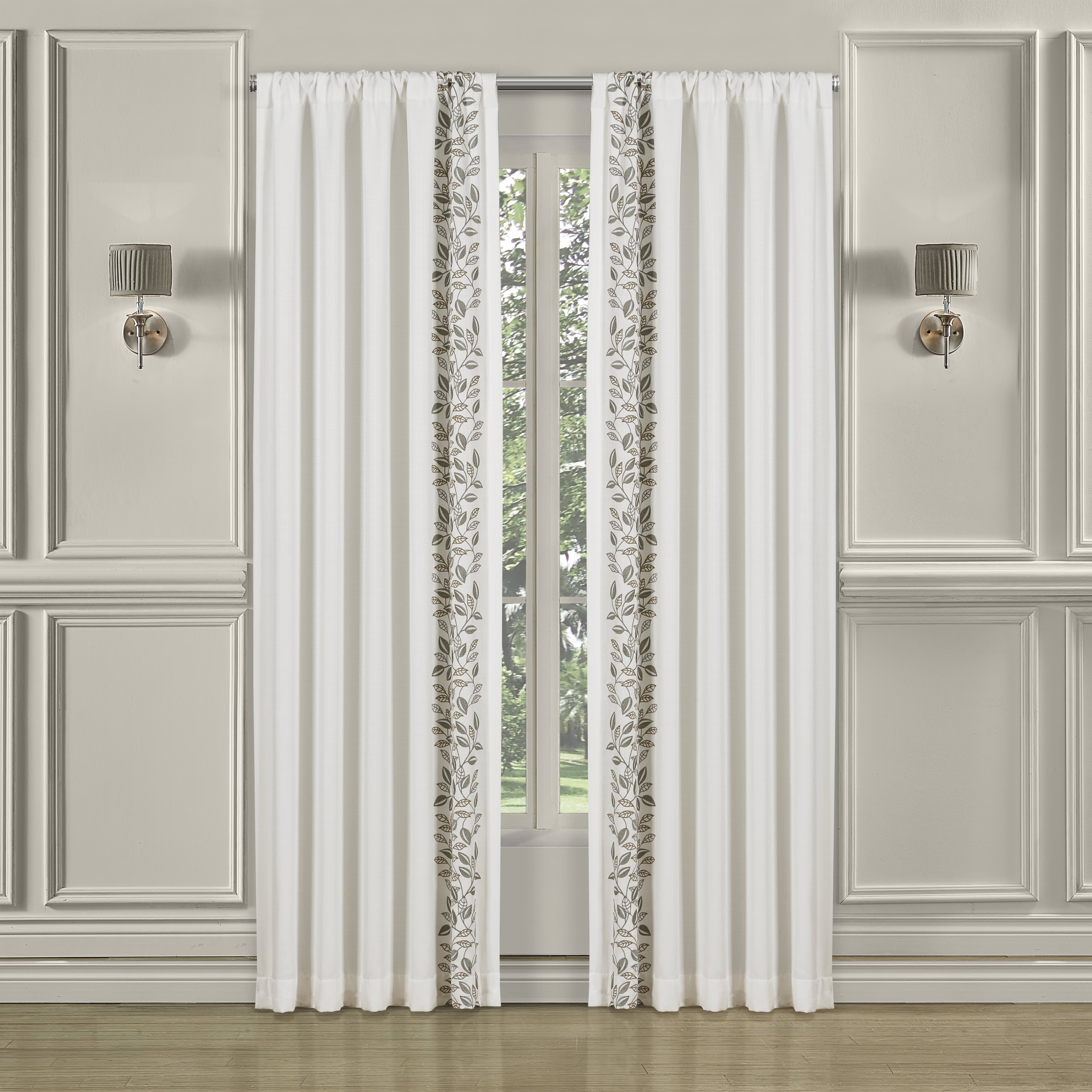 Laurel 84 Inch Window Panel Pair | Woman Within