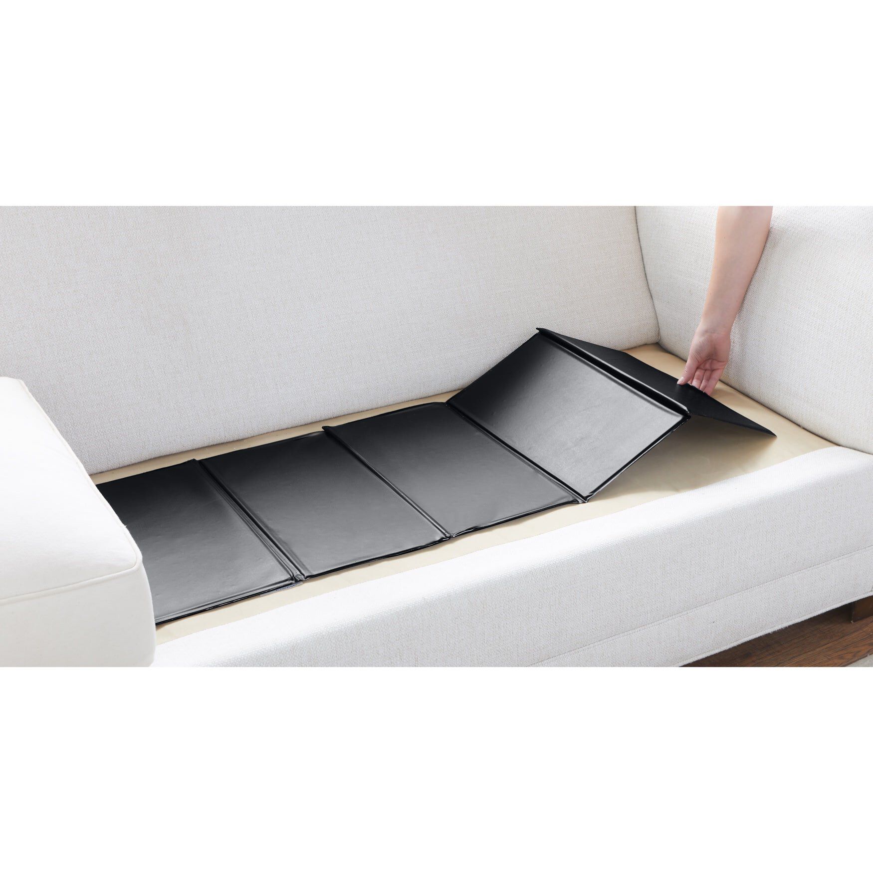 Sofa Cushion Support - Sturdy Furniture Solution, Black | Woman Within