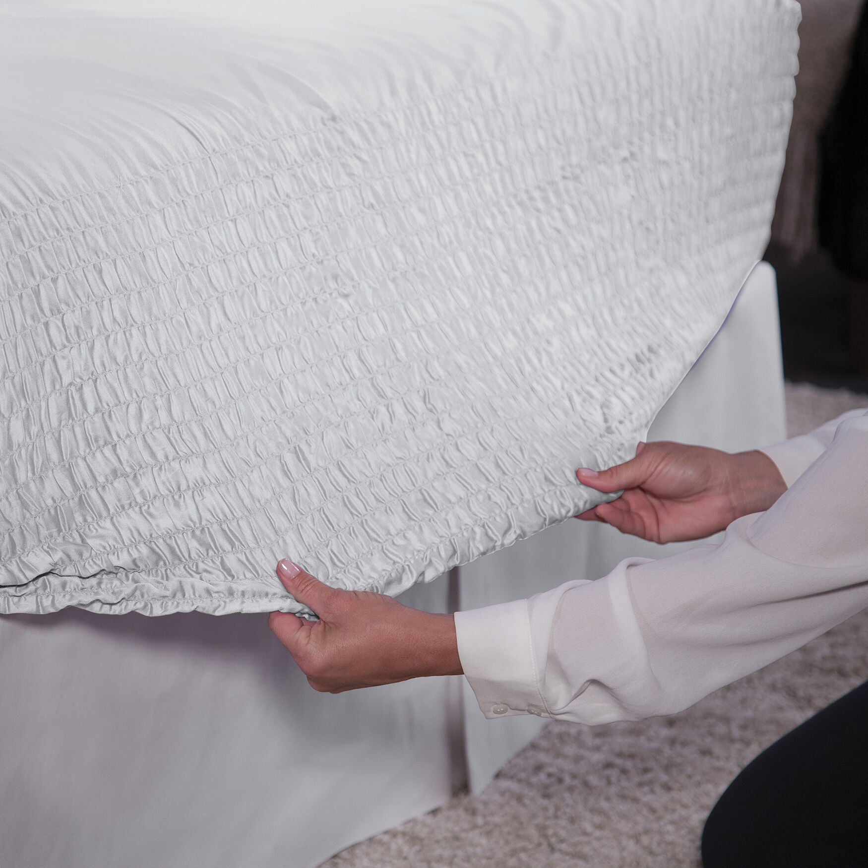 Cool & Dry Bed Tite™ Sheet Set - Twin to King, 4236695 | Woman Within