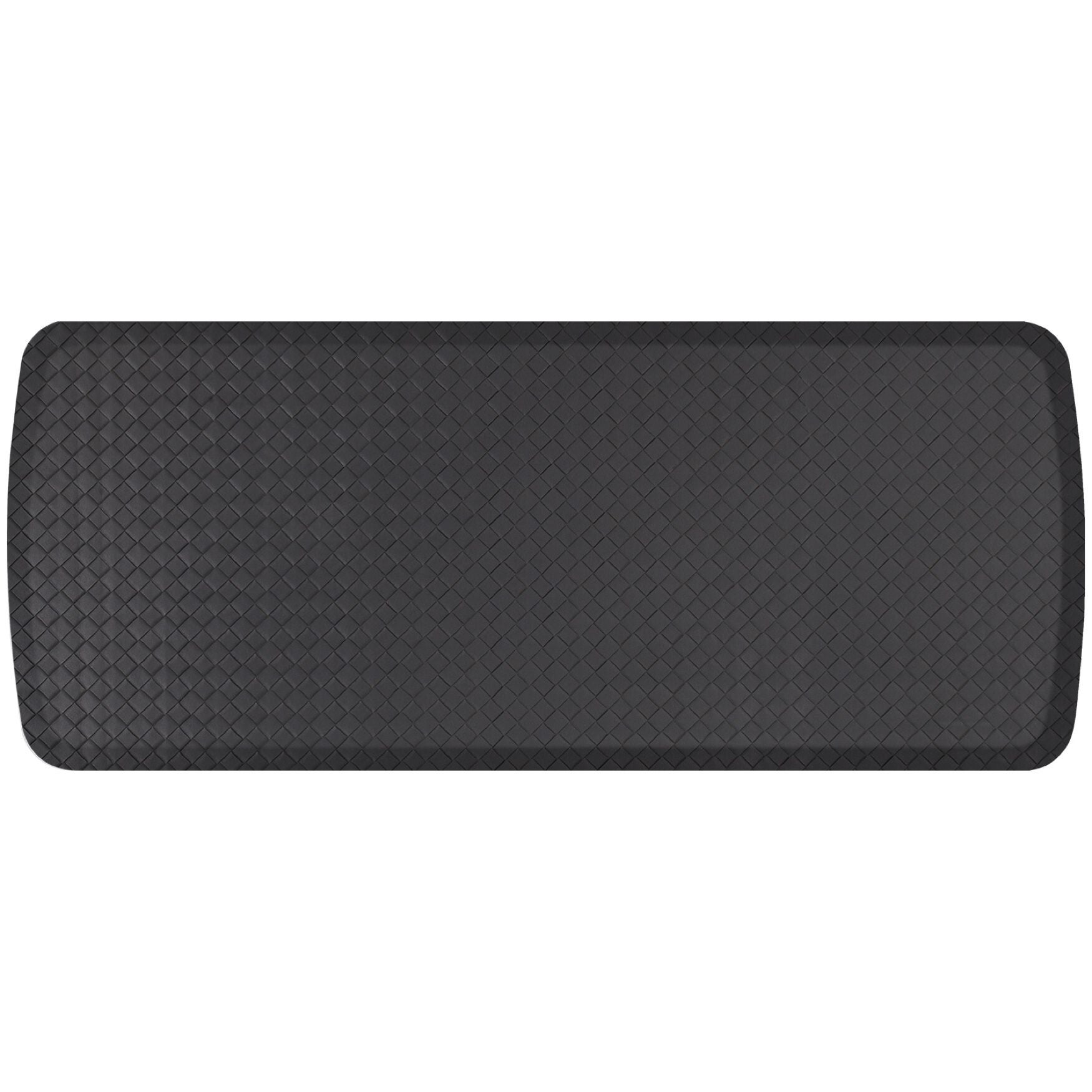 GelPro Elite Anti Fatigue Kitchen Mat 20x48, Black | Woman Within