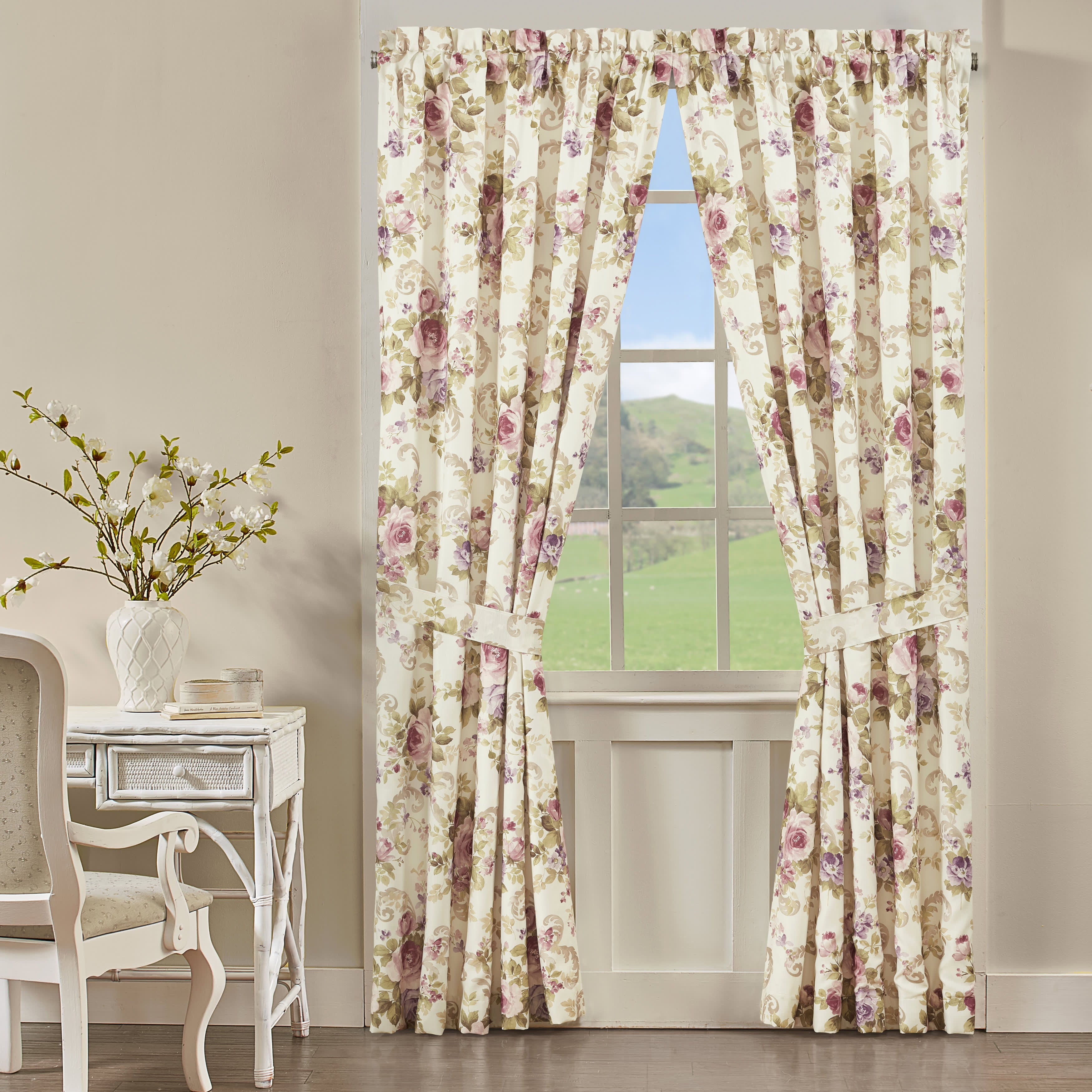 Chambord 84 Inch Window Panel Pair | Woman Within
