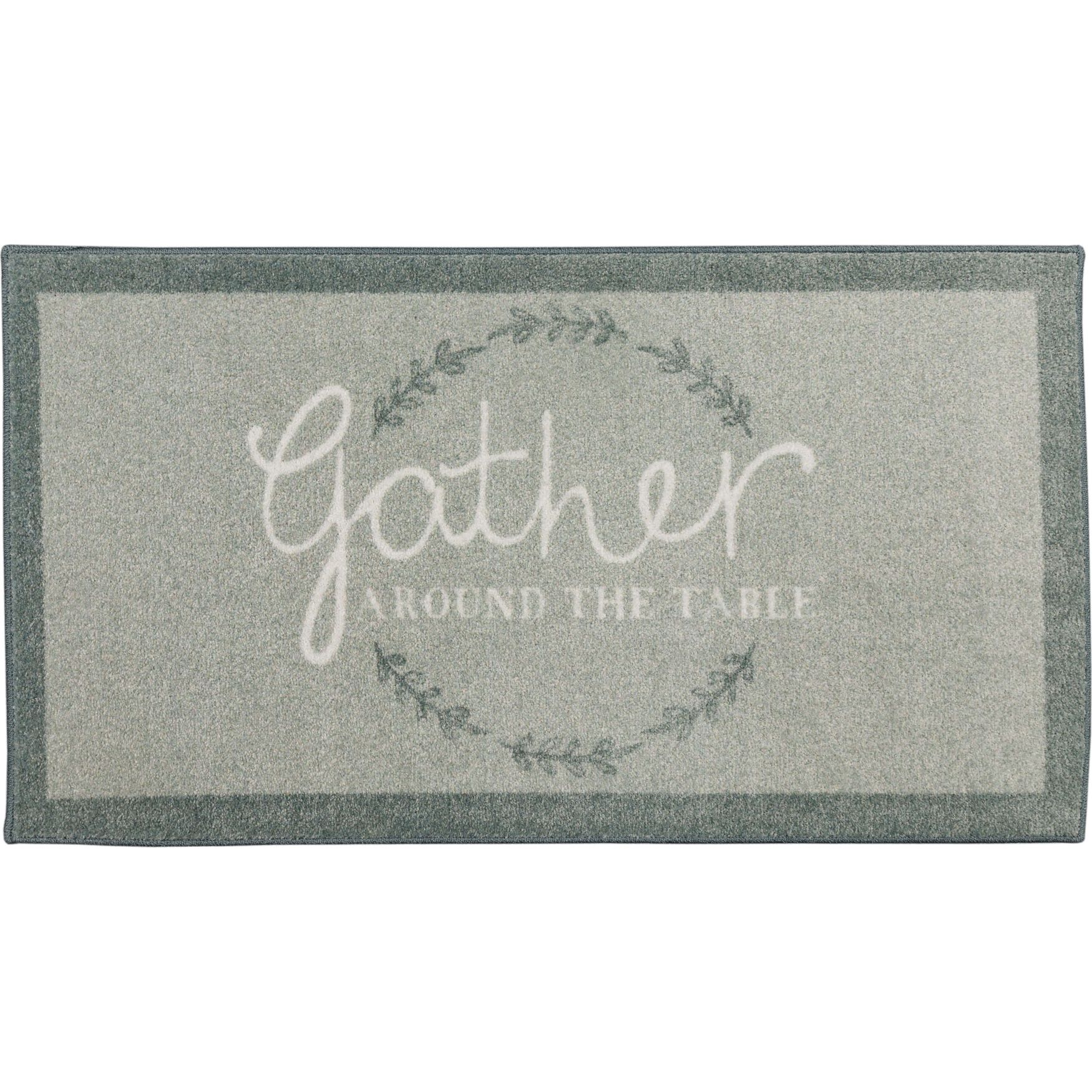 Recycled Polyester Gather Table Kitchen Rug, 4495950 | Woman Within