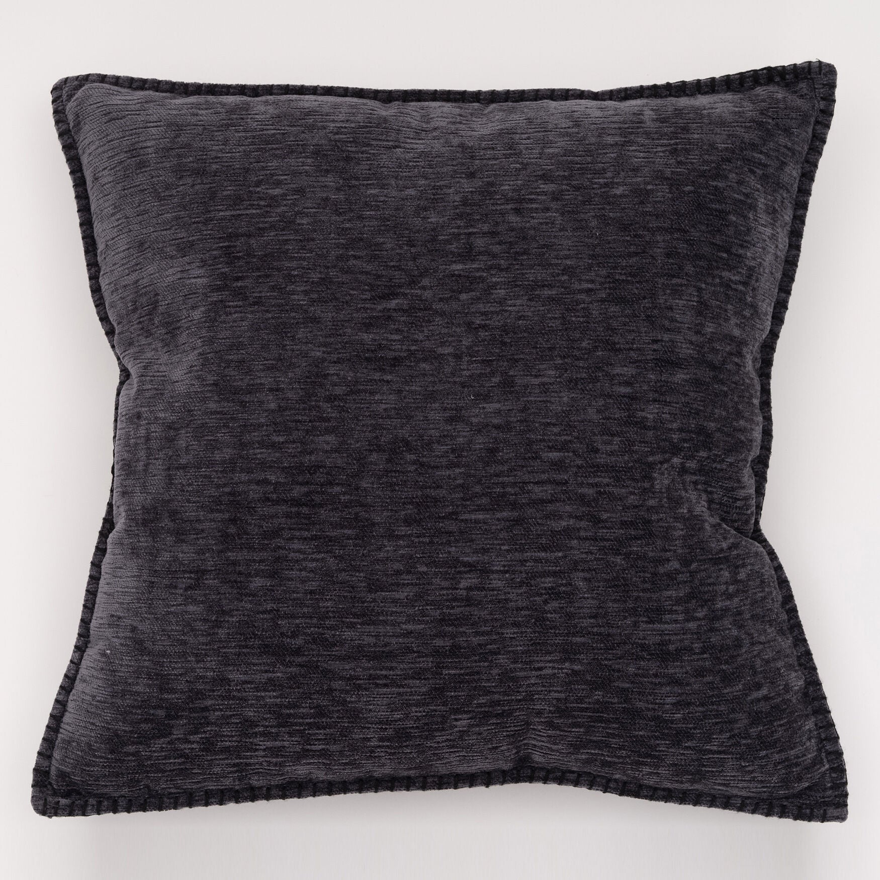 Junoesque Solid Chenille Square Pillow | Woman Within