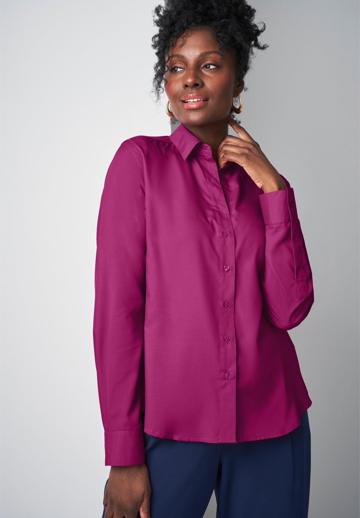 Mixed Media Shirt | Woman Within