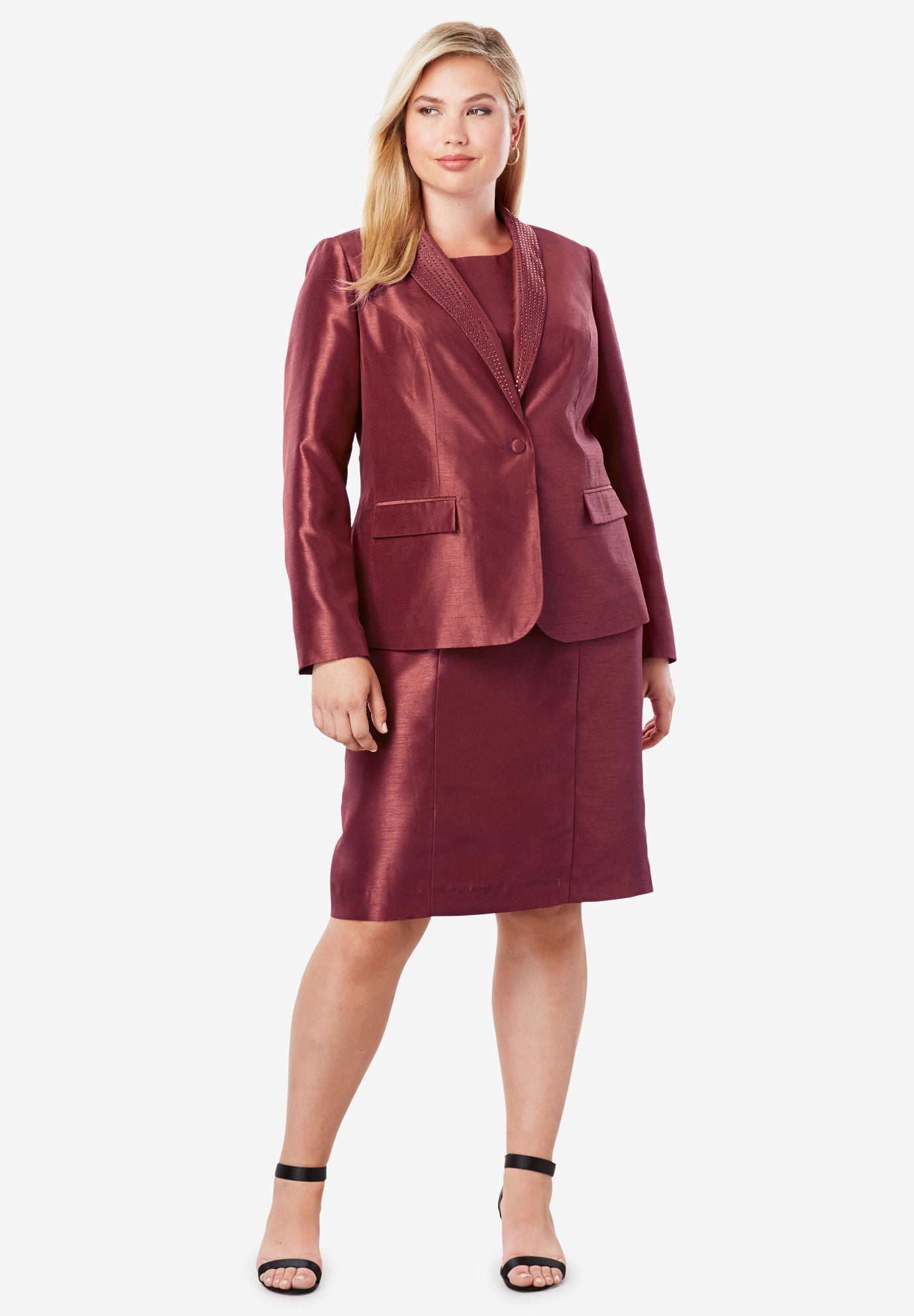 Jewel Jacket Dress for Special Events | Woman Within