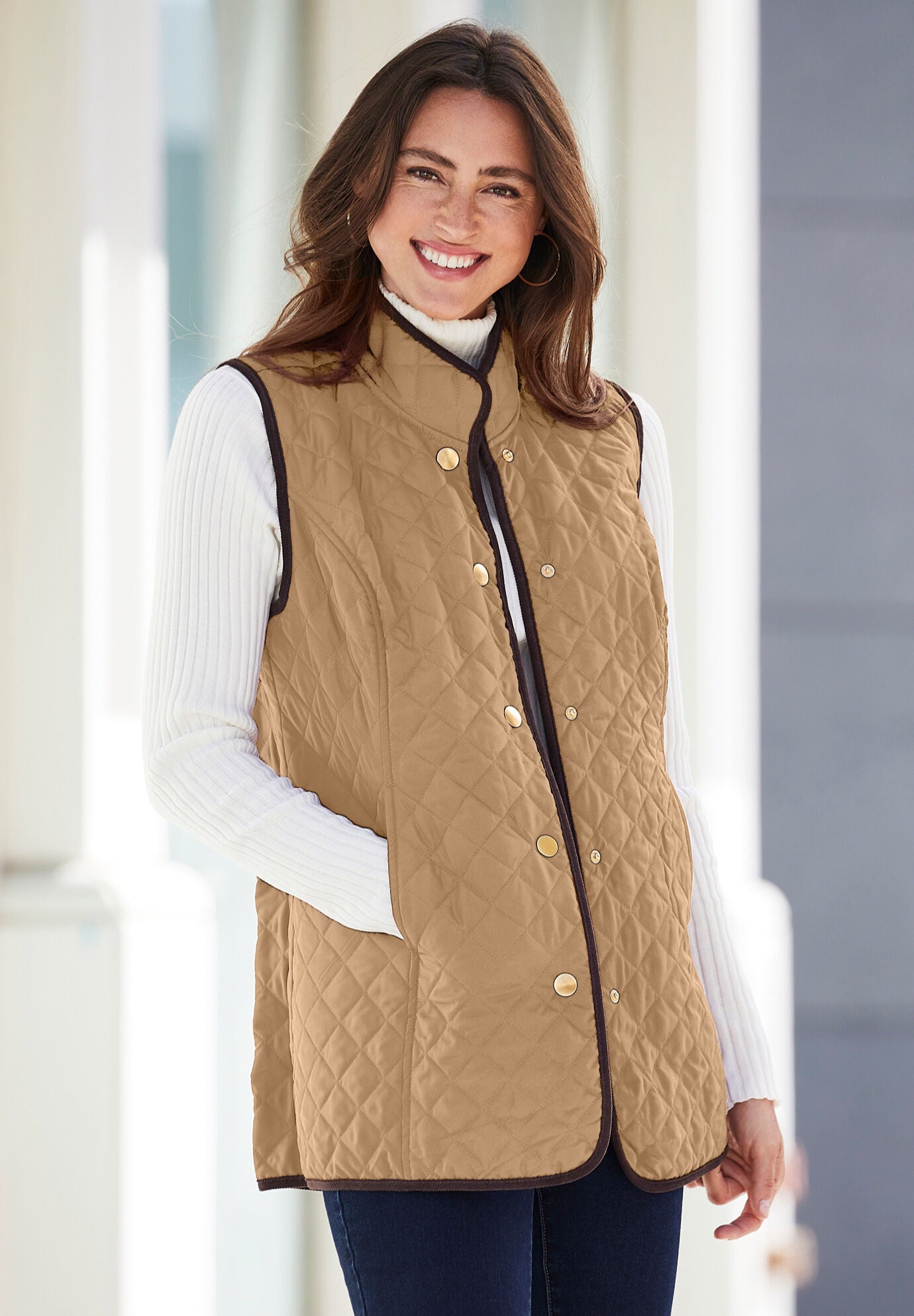 Quilted Vest | Woman Within