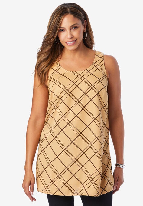 Georgette Tunic Tank | Woman Within