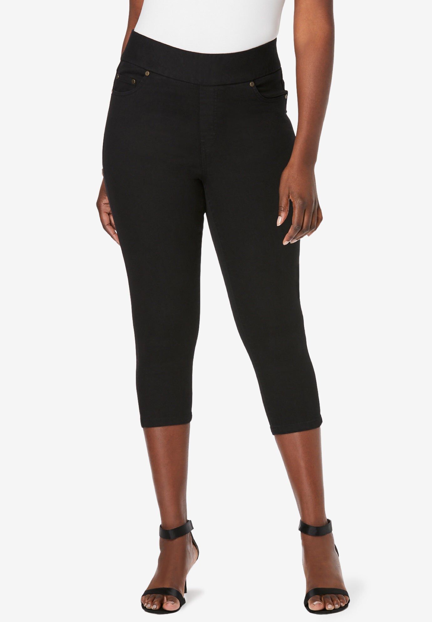 Plus Size Capri Jeans for Women | Woman Within