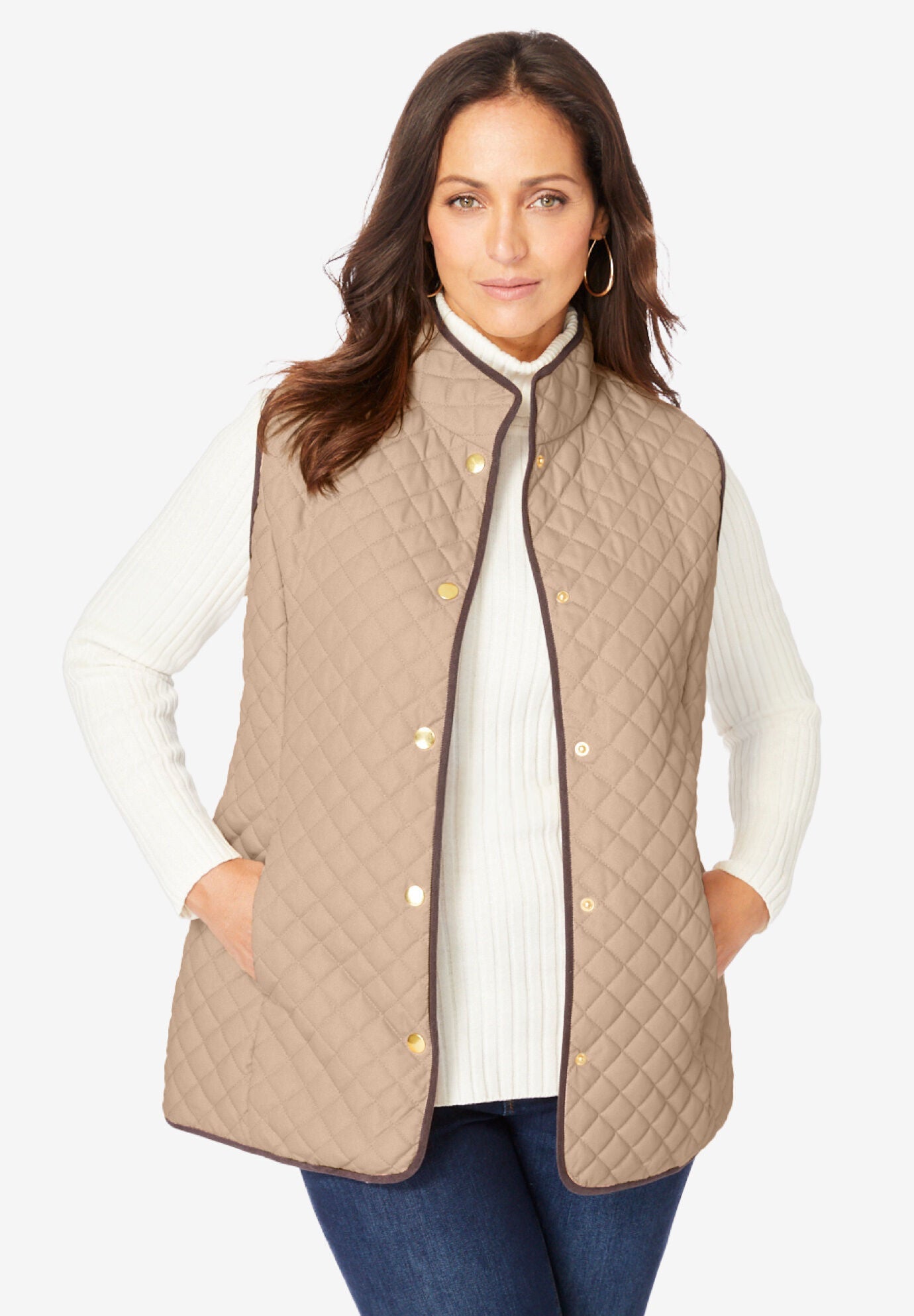 Women's Plus Size Vests | Woman Within