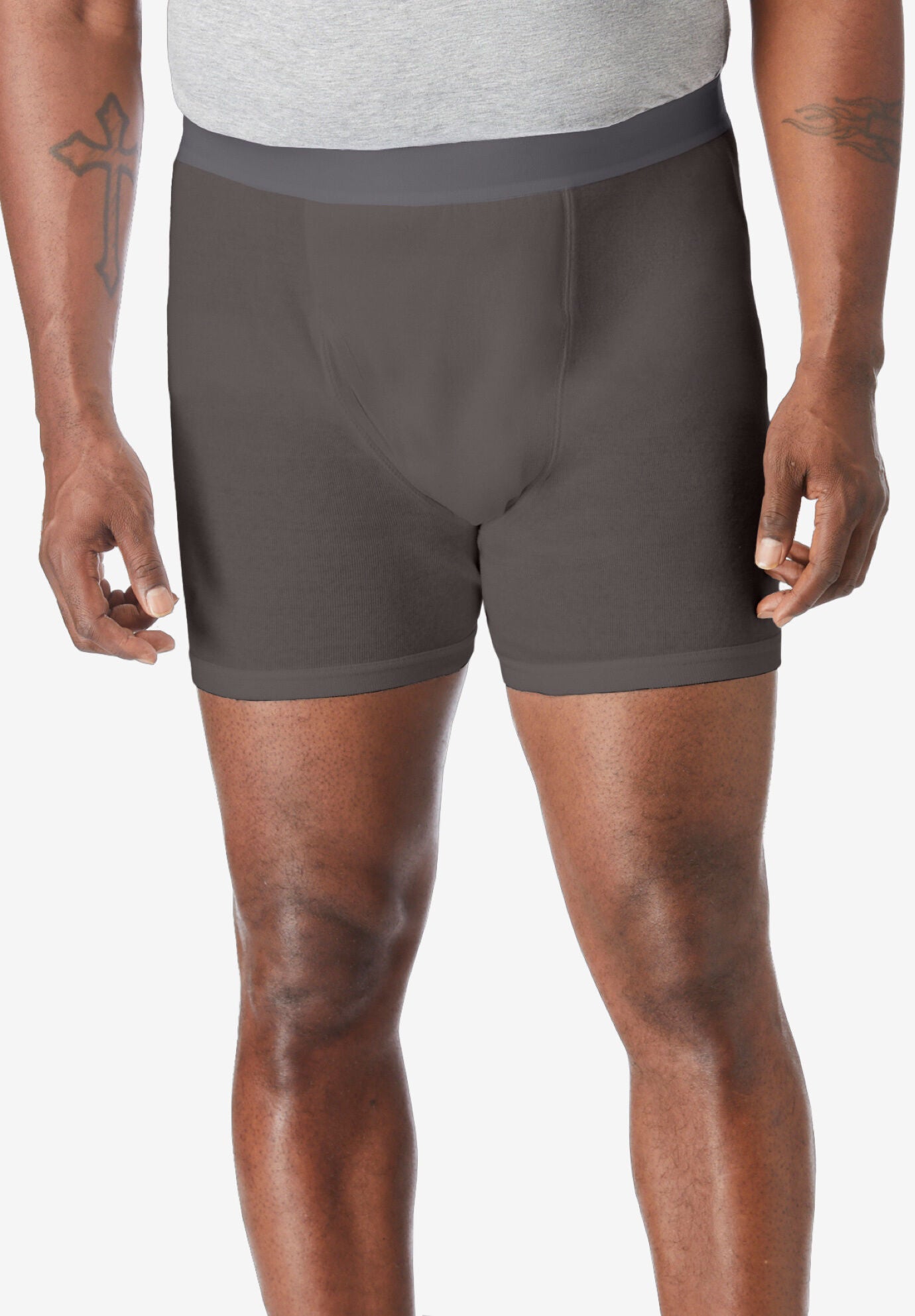 Cotton Mid-Length Briefs 3-Pack | Woman Within