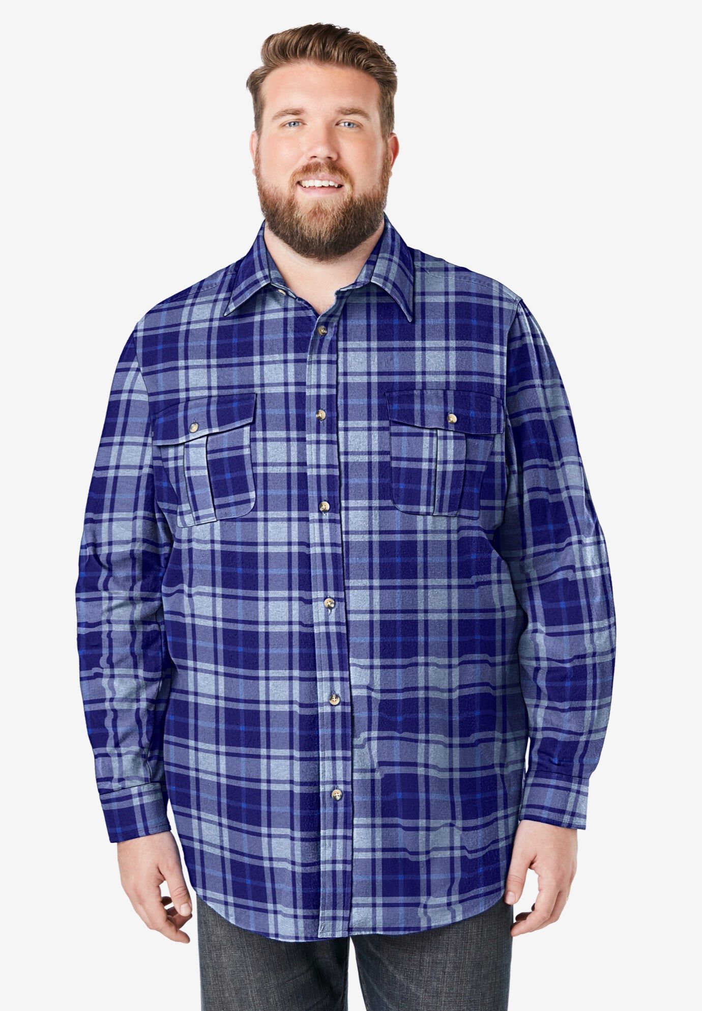 Signature Plaid Flannel Shirt | Woman Within