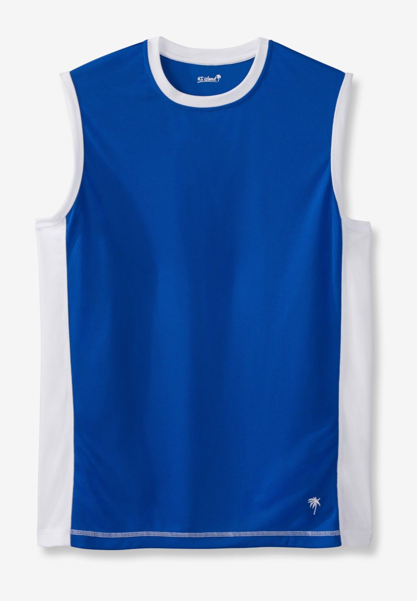 Cling-Free Swim Muscle Tank | Woman Within