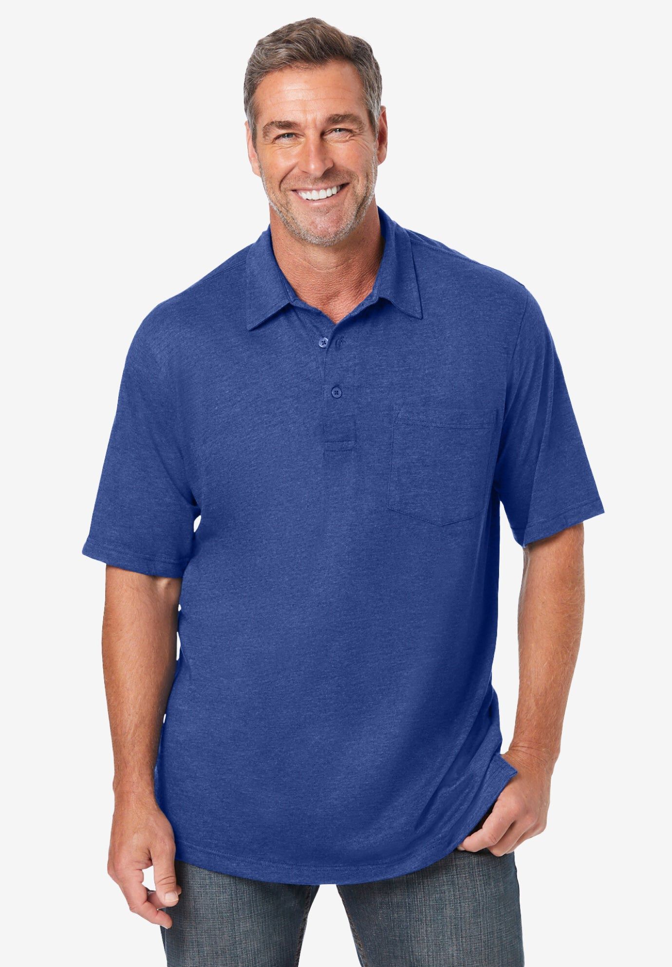 Shrink-Less™ Lightweight Polo | Woman Within