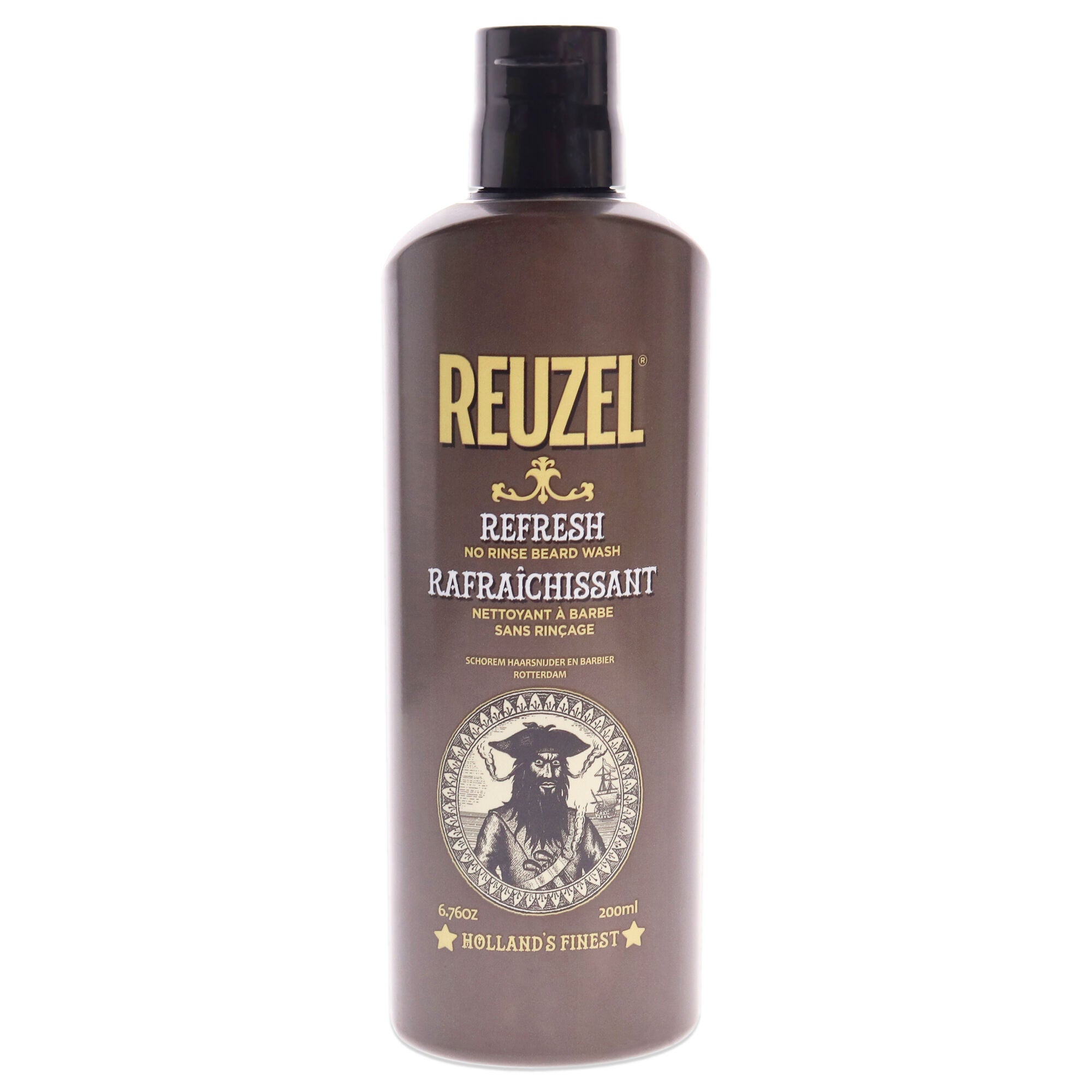 Refresh No Rinse Beard Wash by Reuzel for Men - 6.76 oz Beard Wash ...