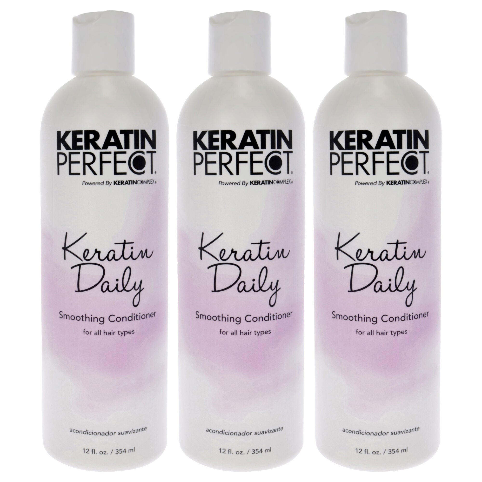 Keratin Daily Conditioner by Keratin Perfect for Unisex - 12 oz ...