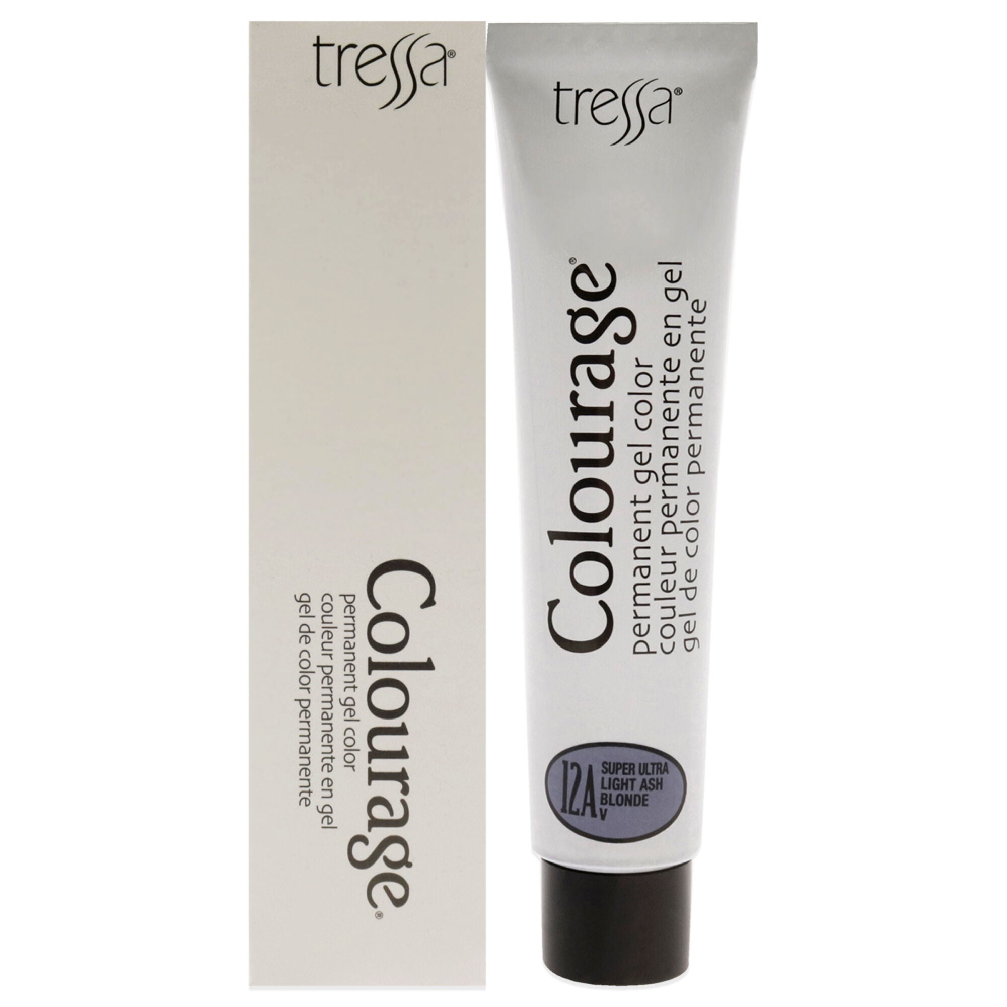 Colourage Permanent Gel Color - 12A Super Ultra Light Ash Blonde by ...