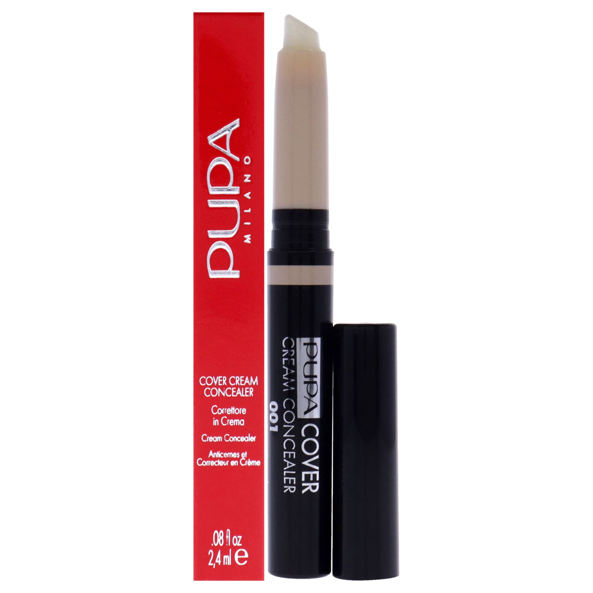 Cover Cream Concealer - 001 Light Beige by Pupa Milano for Women - 0.08 ...