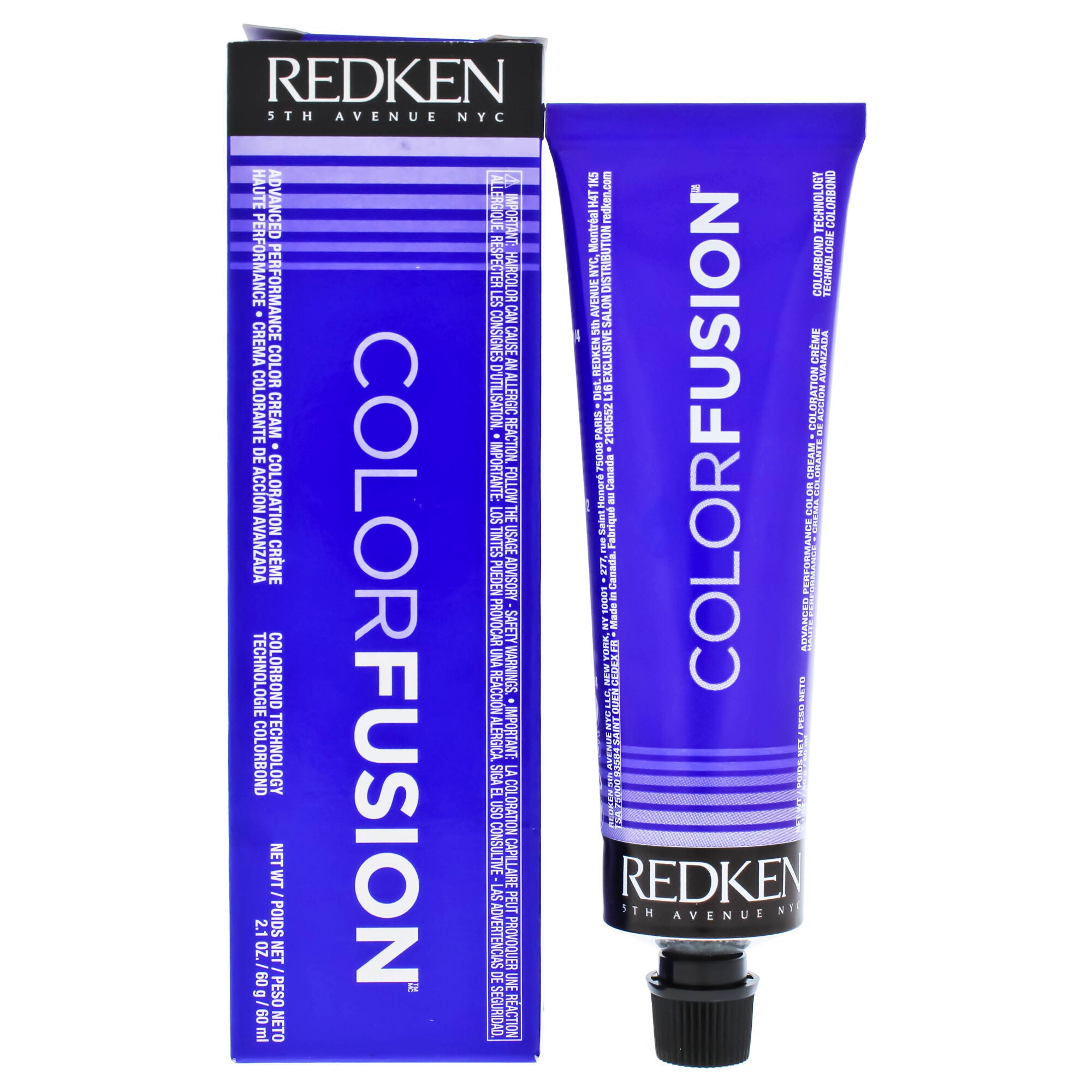 Color Fusion Color Cream Cool Fashion - 6Bv Brown-Violet by Redken for ...