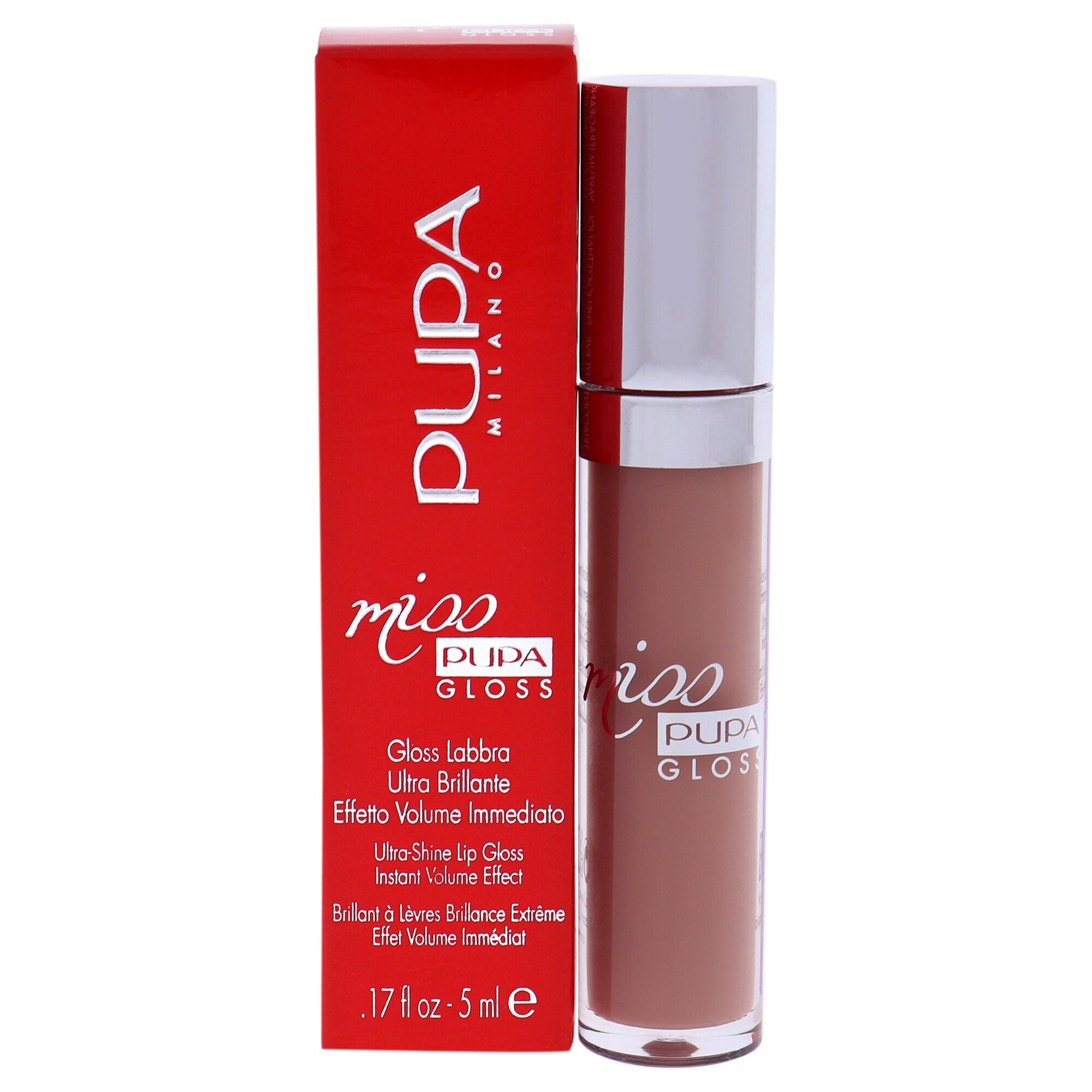 Miss Pupa Gloss Ultra-Shine Lip Gloss - 103 Forever Nude by Pupa Milano ...