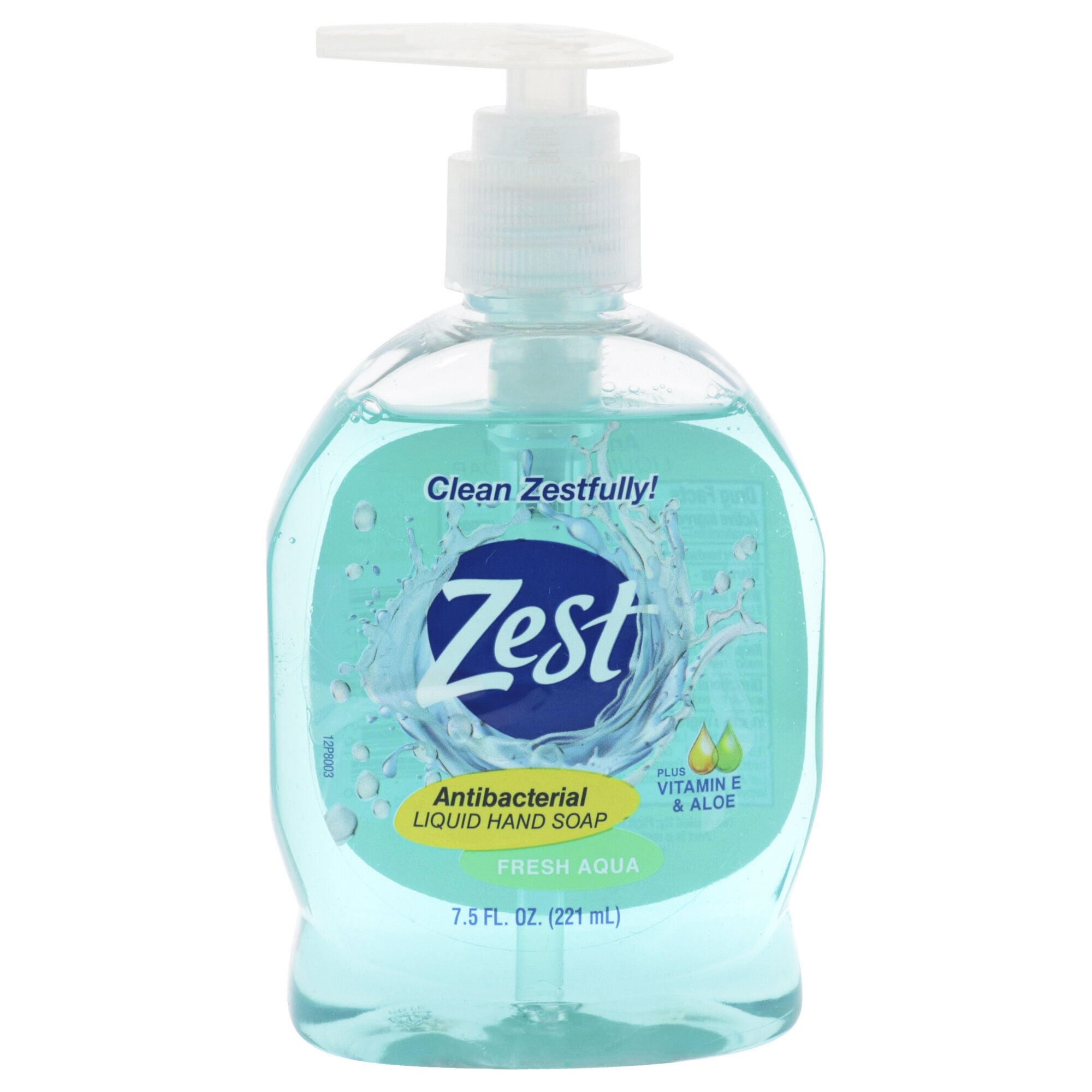 Antibacterial Liquid Hand Soap - Fresh Aqua by Zest for Unisex - 7.5 oz ...