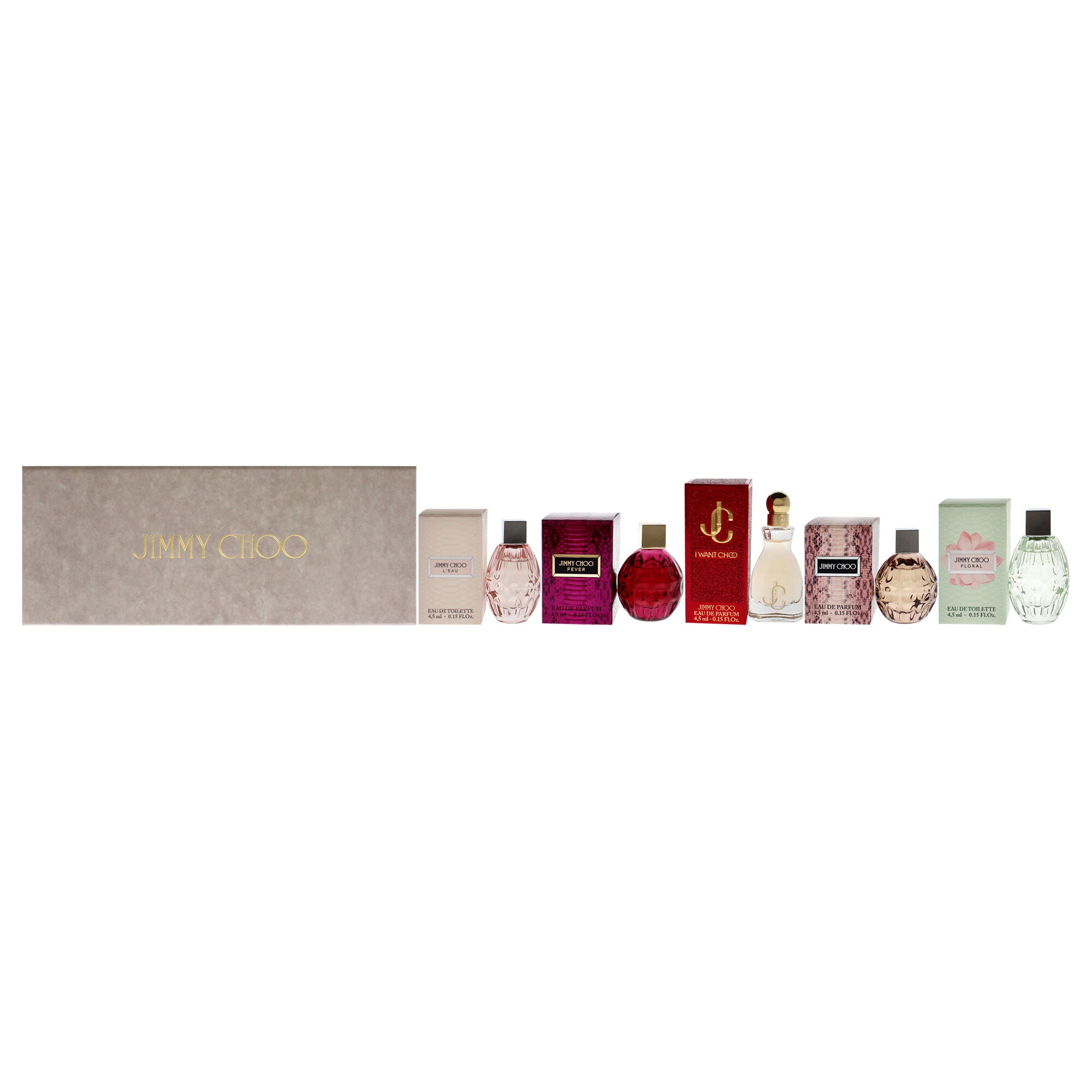 The Jimmy Choo Miniatures Collection by Jimmy Choo for Women - 5 Pc ...