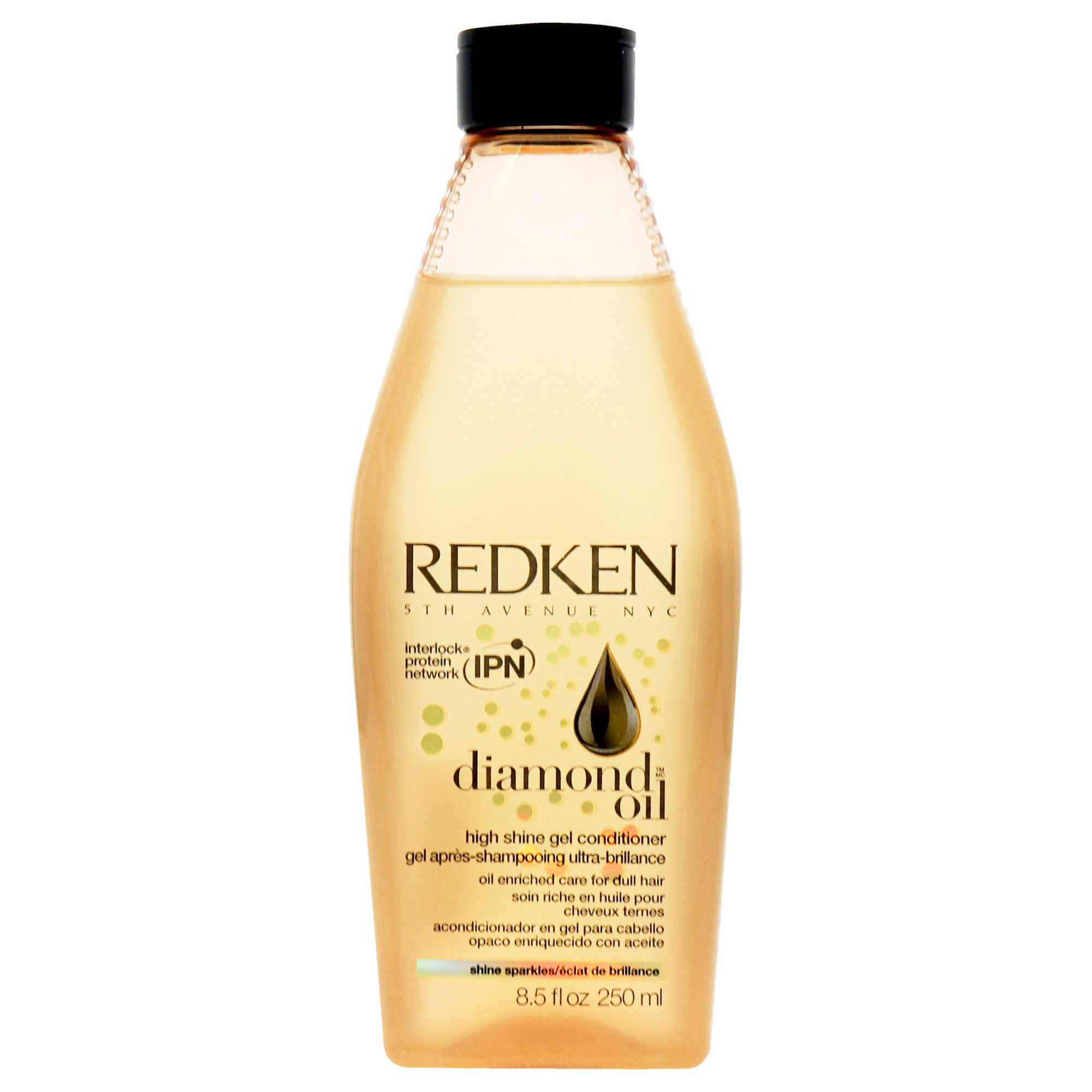 Diamond Oil High Shine Gel Conditioner by Redken for Unisex - 8.5 oz ...