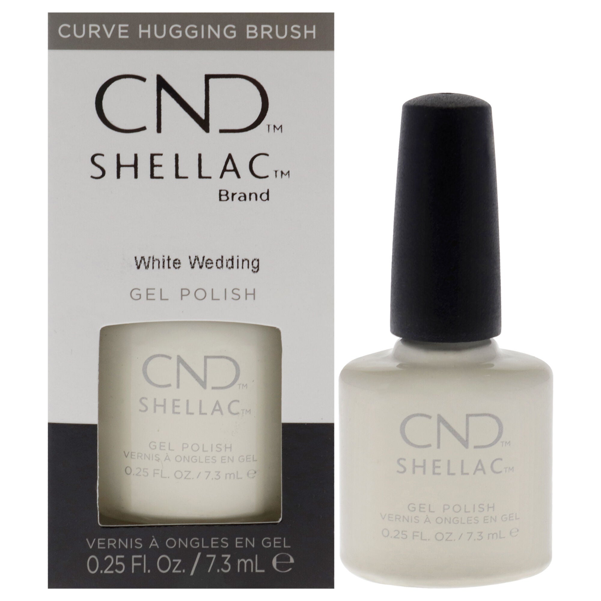 Shellac Nail Polish - White Wedding by CND for Women - 0.25 oz Nail ...