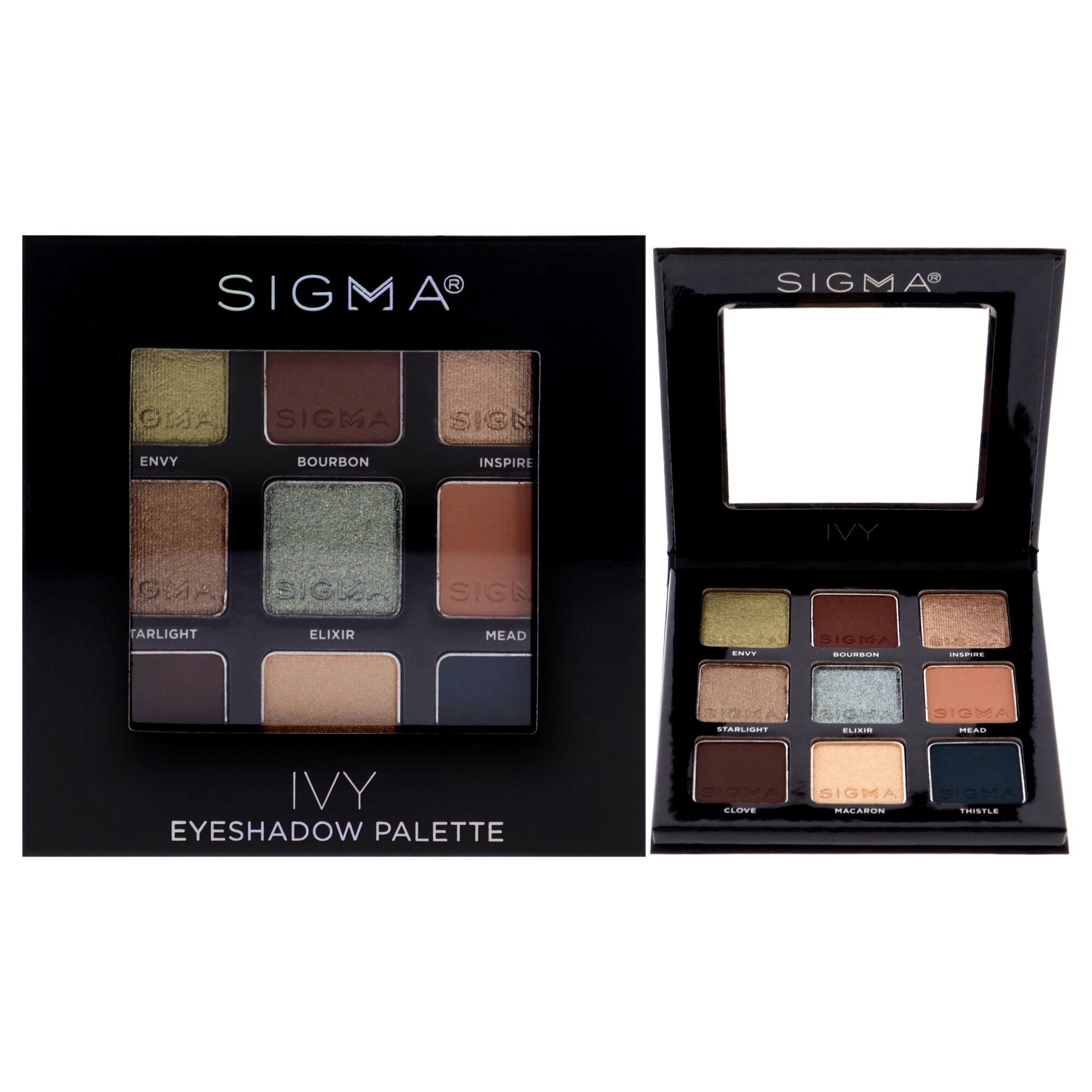 Eyeshadow Palette - Ivy by SIGMA for Women - 0.032 oz Eye Shadow ...