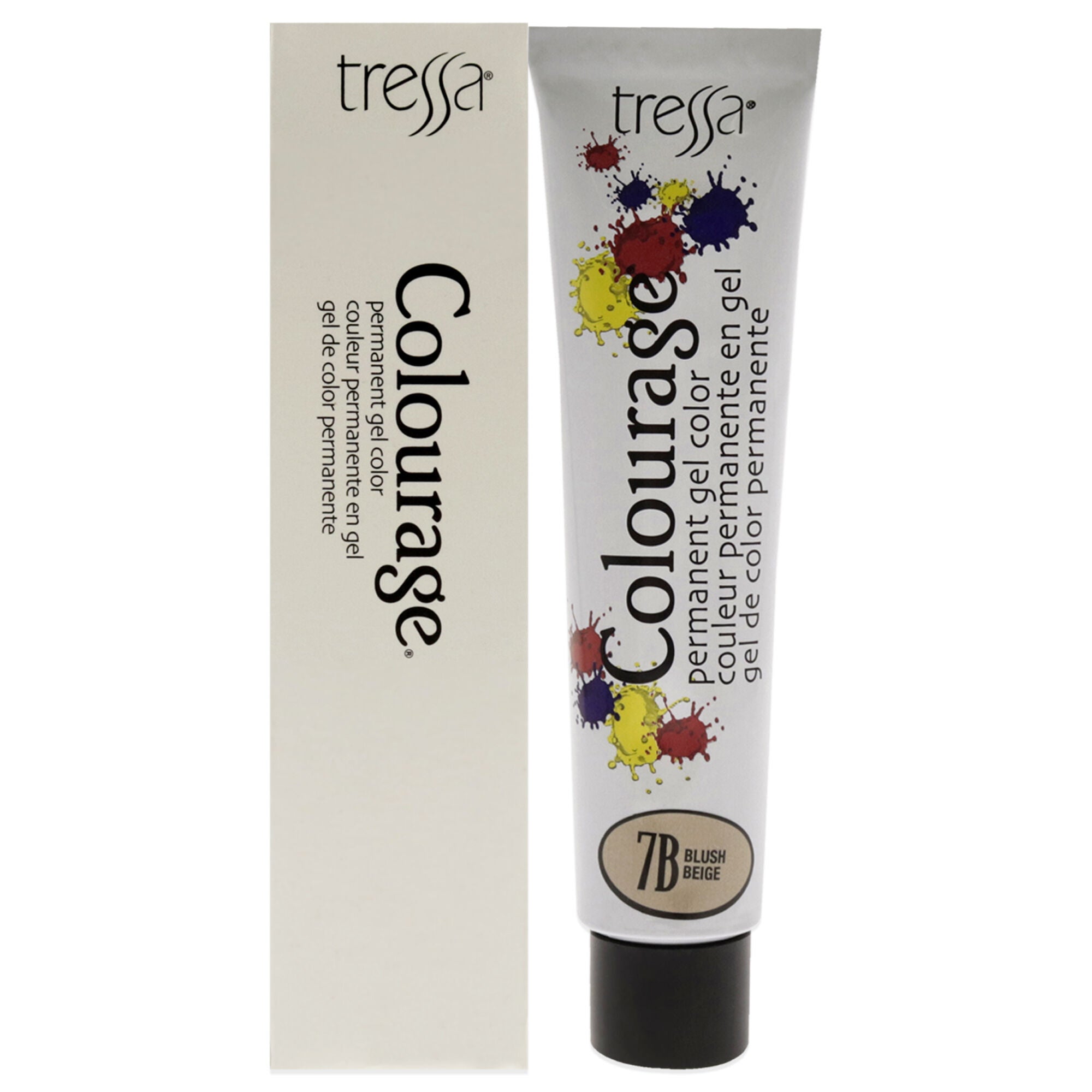 Colourage Permanent Gel Color - 7B Blush by Tressa for Unisex - 2 oz ...