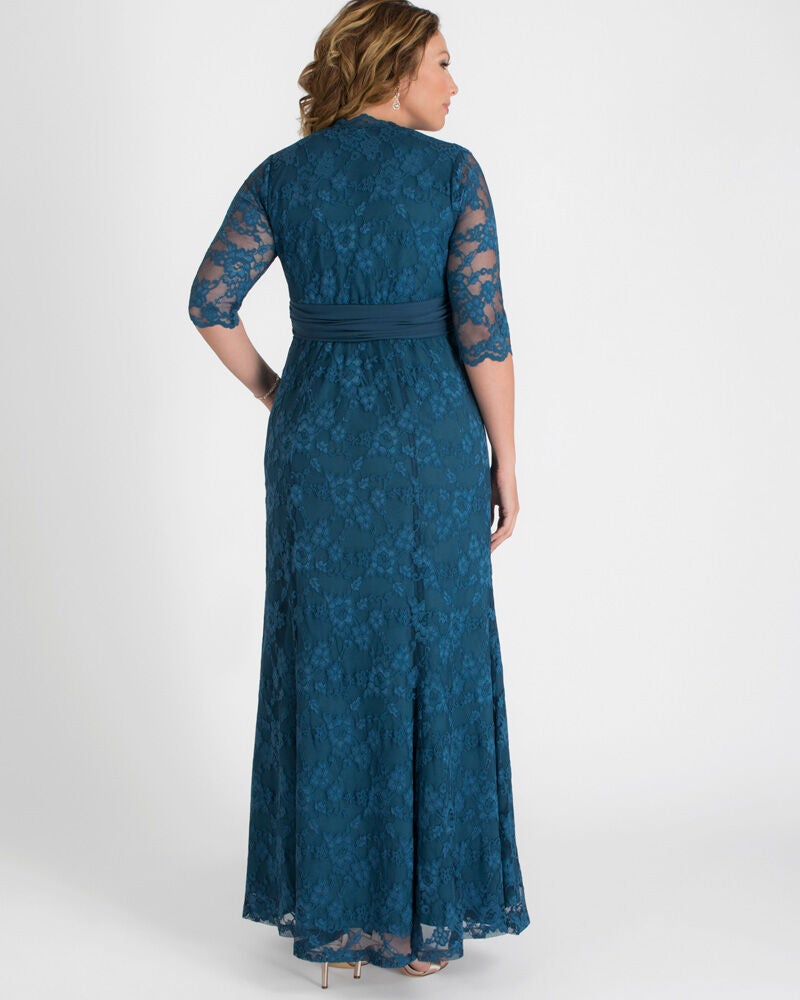 Screen Siren Lace Evening Gown | Woman Within