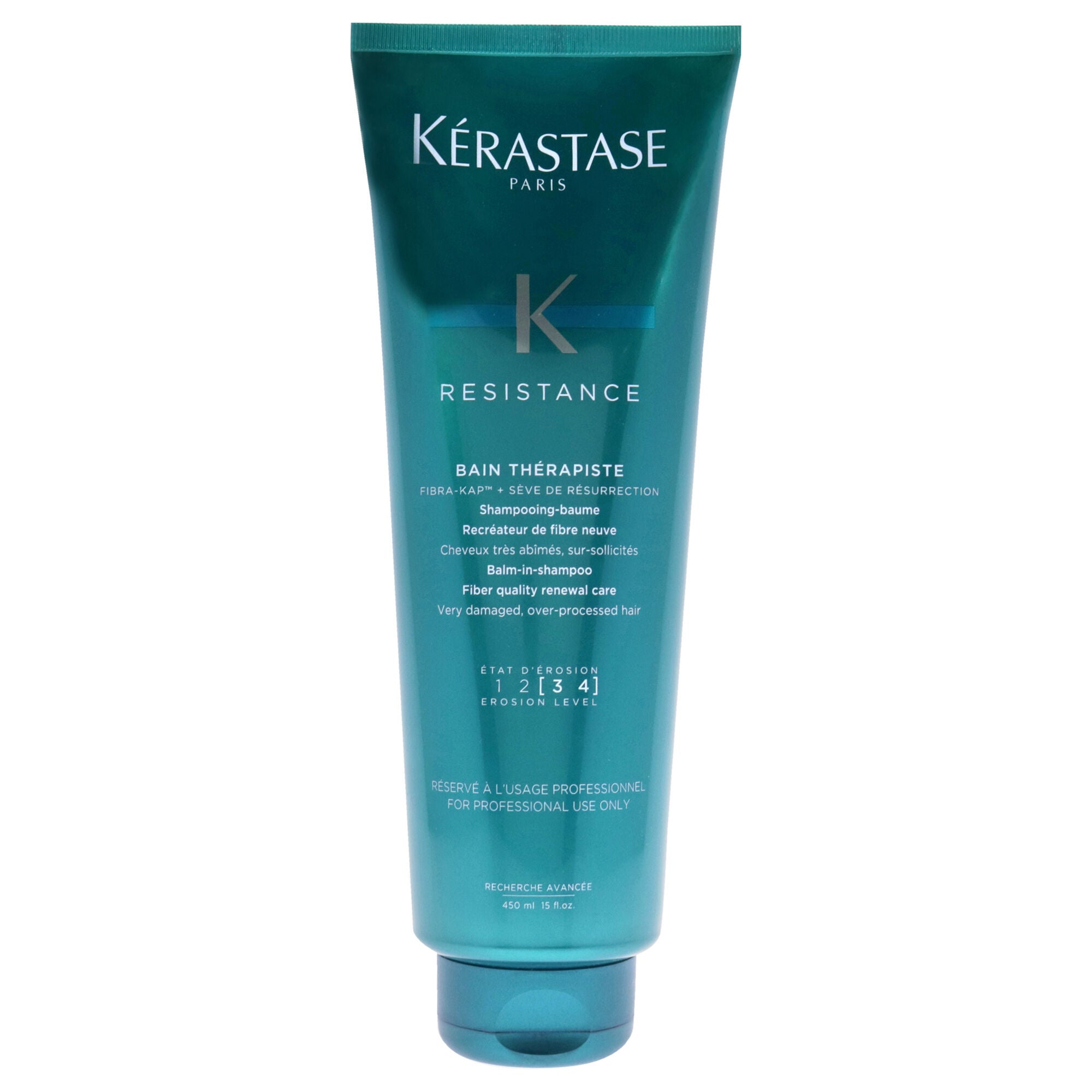 Resistance Bain Therapiste Shampoo by Kerastase for Unisex - 15 oz ...