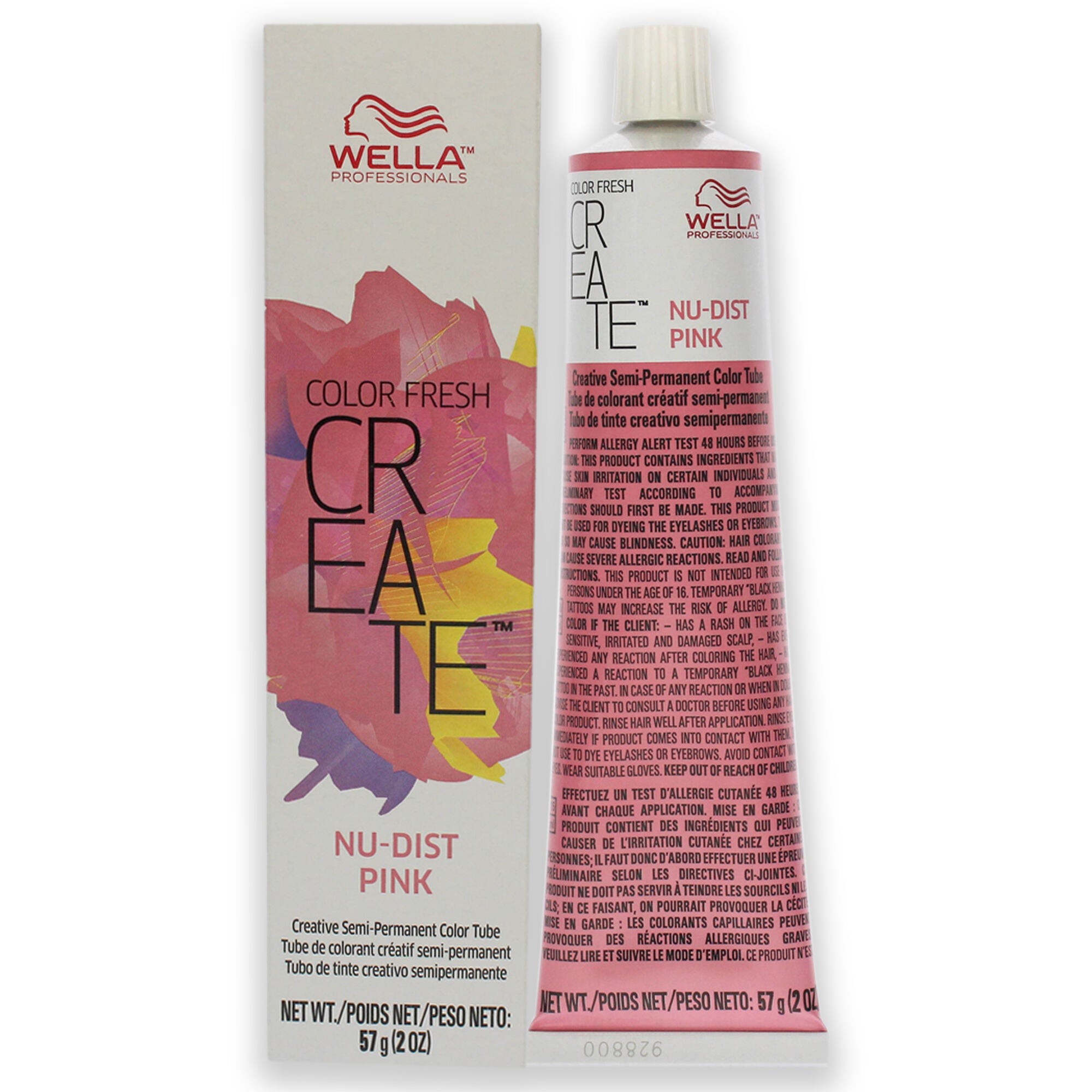 Color Fresh Create Semi-Permanent Color - Nudist Pink by Wella for ...