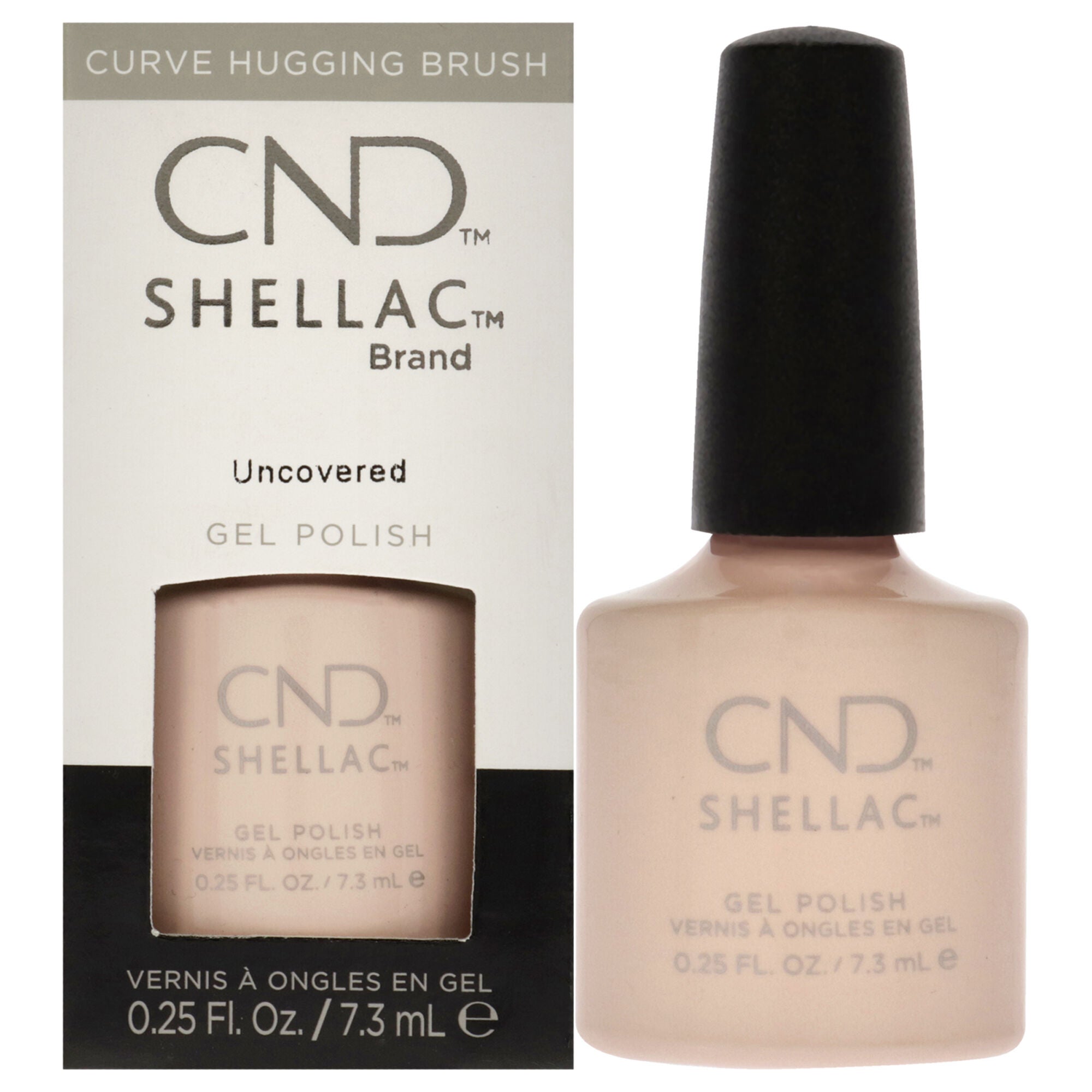 Shellac Nail Color - Uncovered by CND for Women - 0.25 oz Nail Polish ...