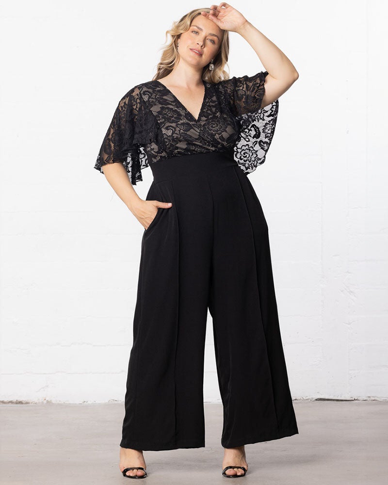 Helena Lace Jumpsuit | Woman Within