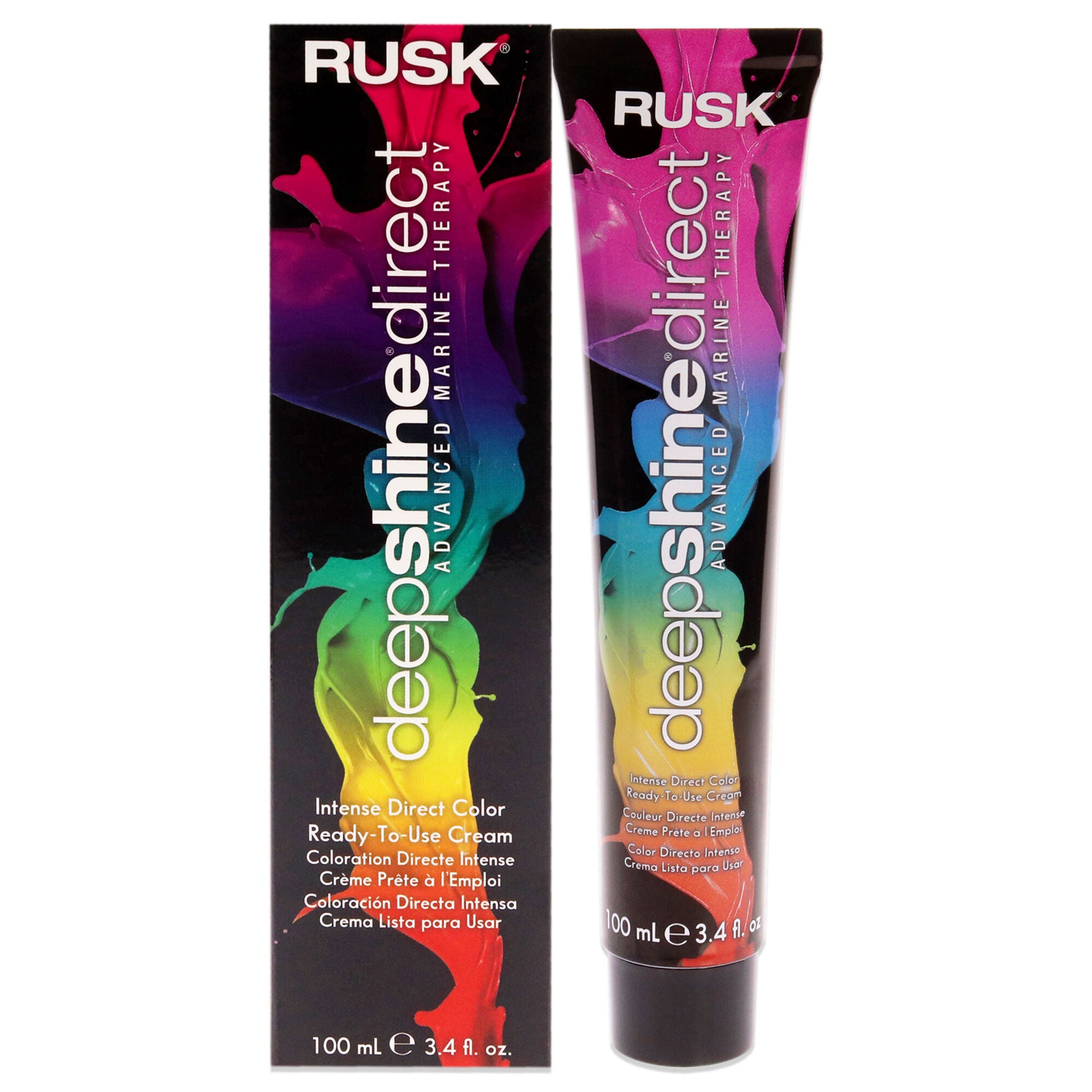 Deepshine Intense Direct Color - Blue by Rusk for Unisex - 3.4 oz Hair ...