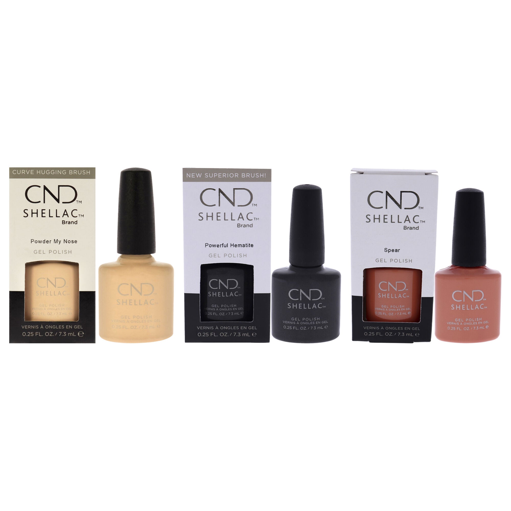 Shellac Nail Color Kit by CND for Women - 3 Pc Kit | Woman Within