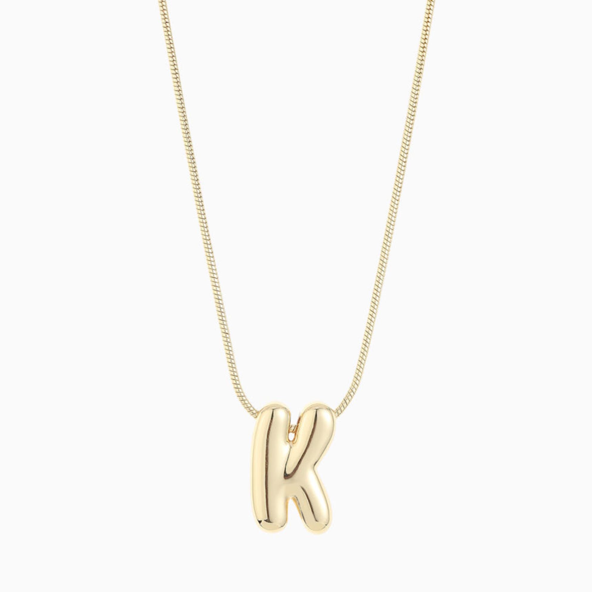 Large Balloon Initial Necklace | Woman Within