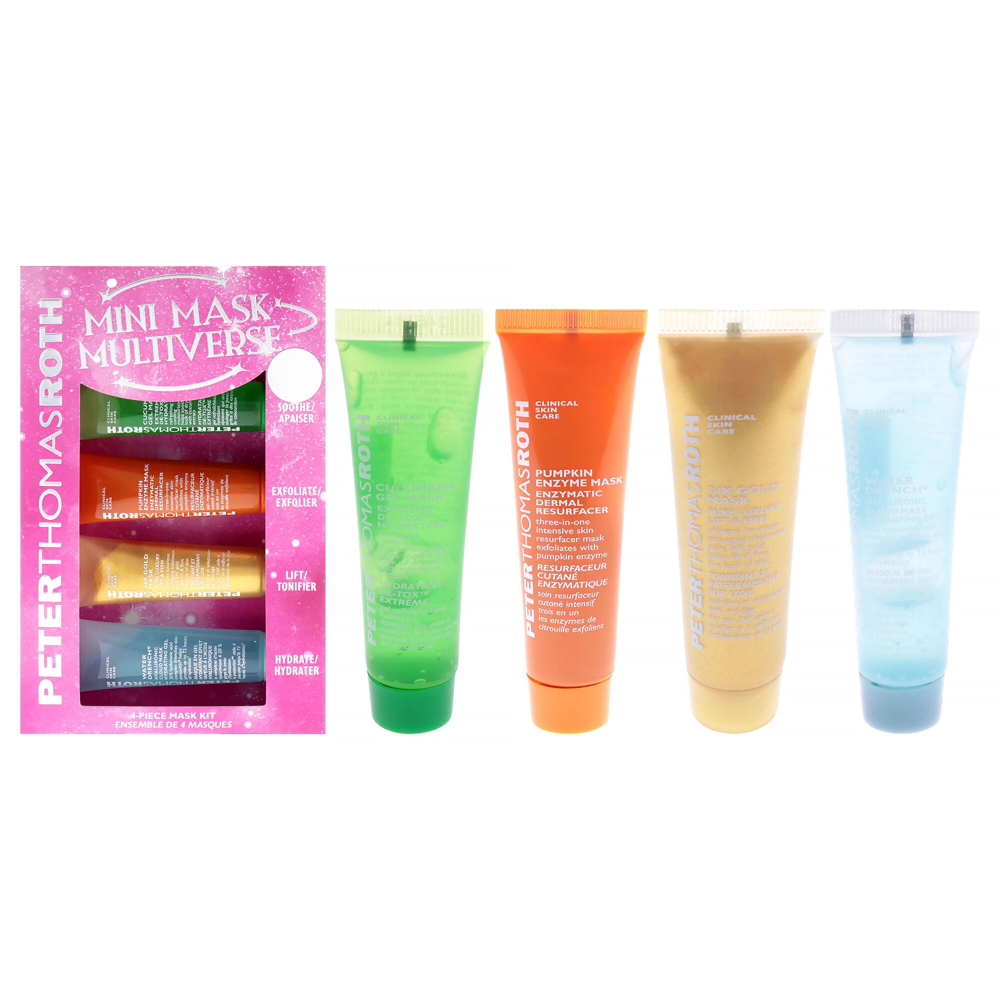 Mini Mask Multiverse Kit by Peter Thomas Roth for Unisex - 4 Pc | Woman ...