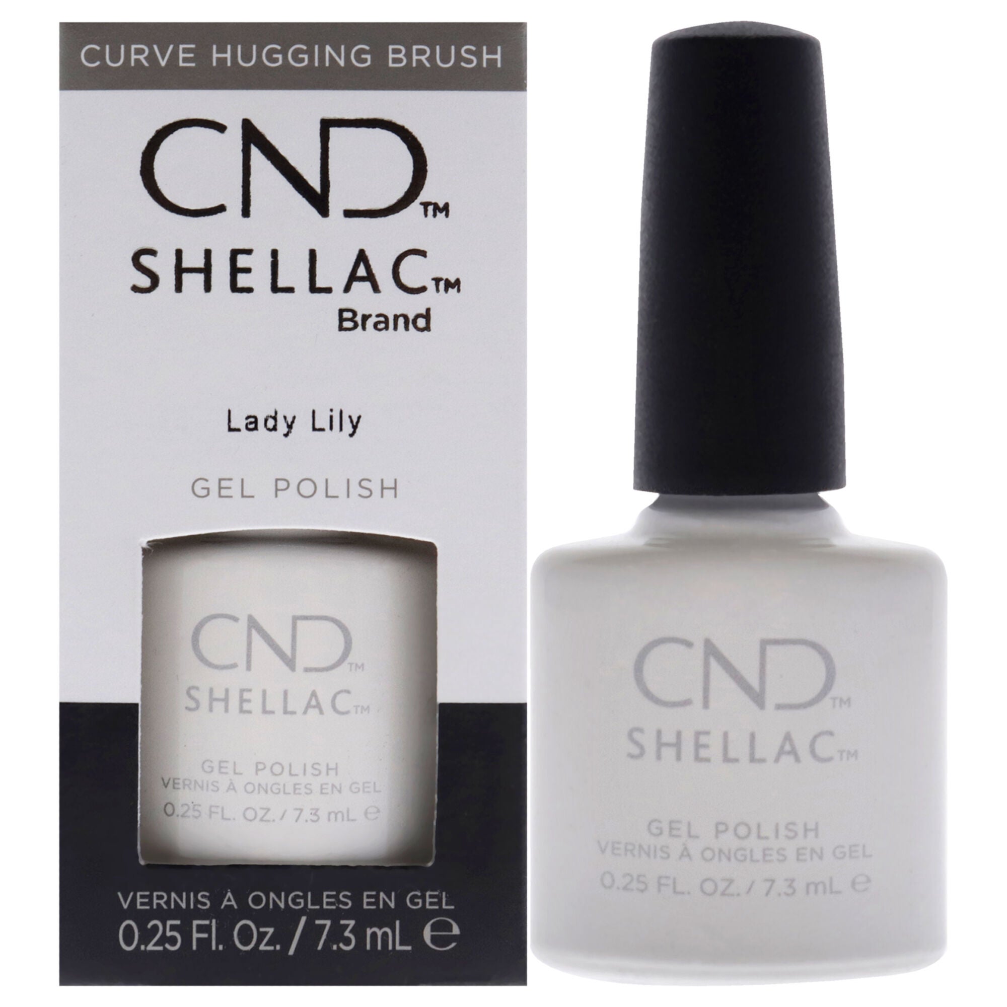 Shellac Nail Color - Lady Lily by CND for Women - 0.25 oz Nail Polish ...