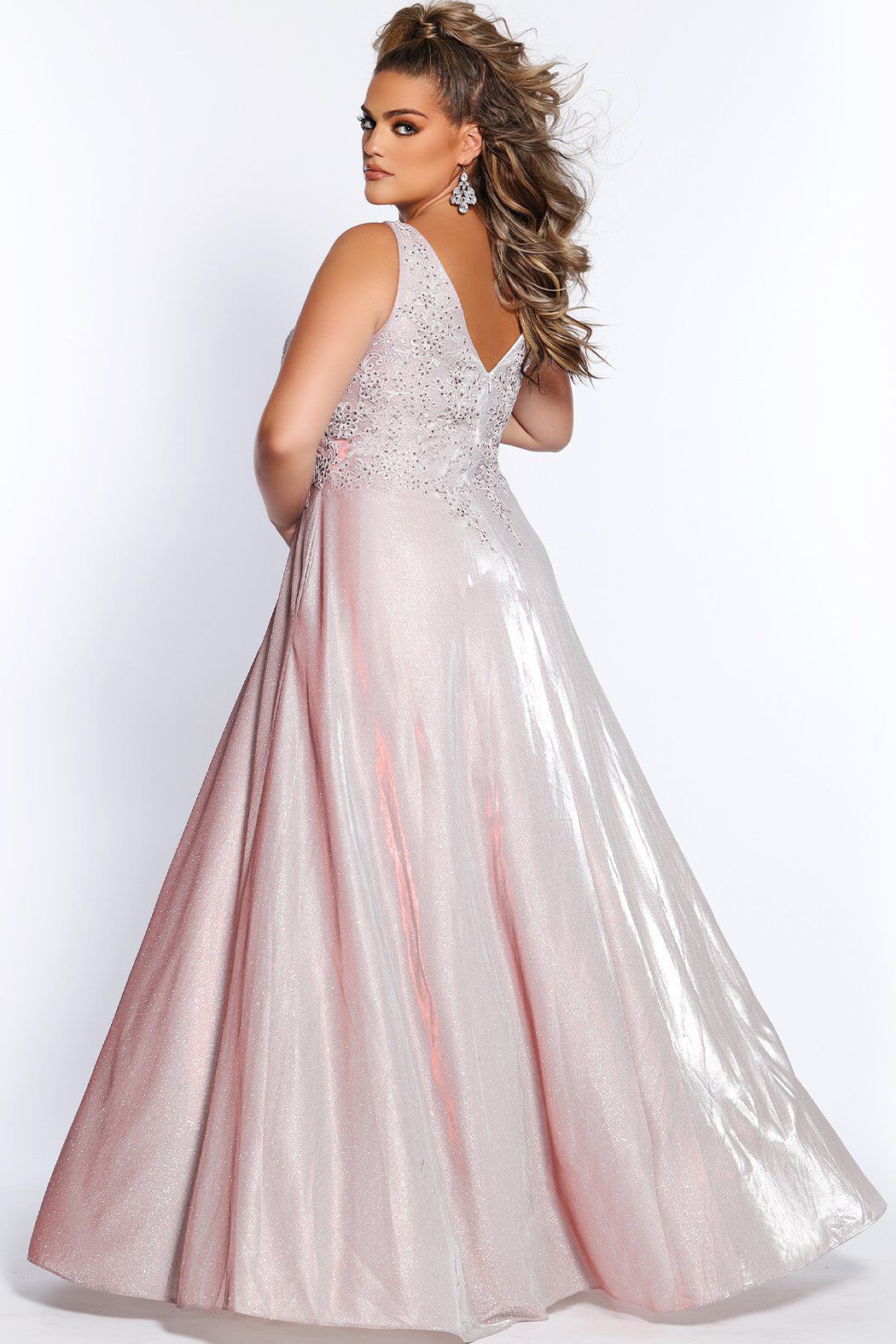 On Cloud Nine Formal Dress Plus Size Bra-Friendly A-Line Prom Gown ...