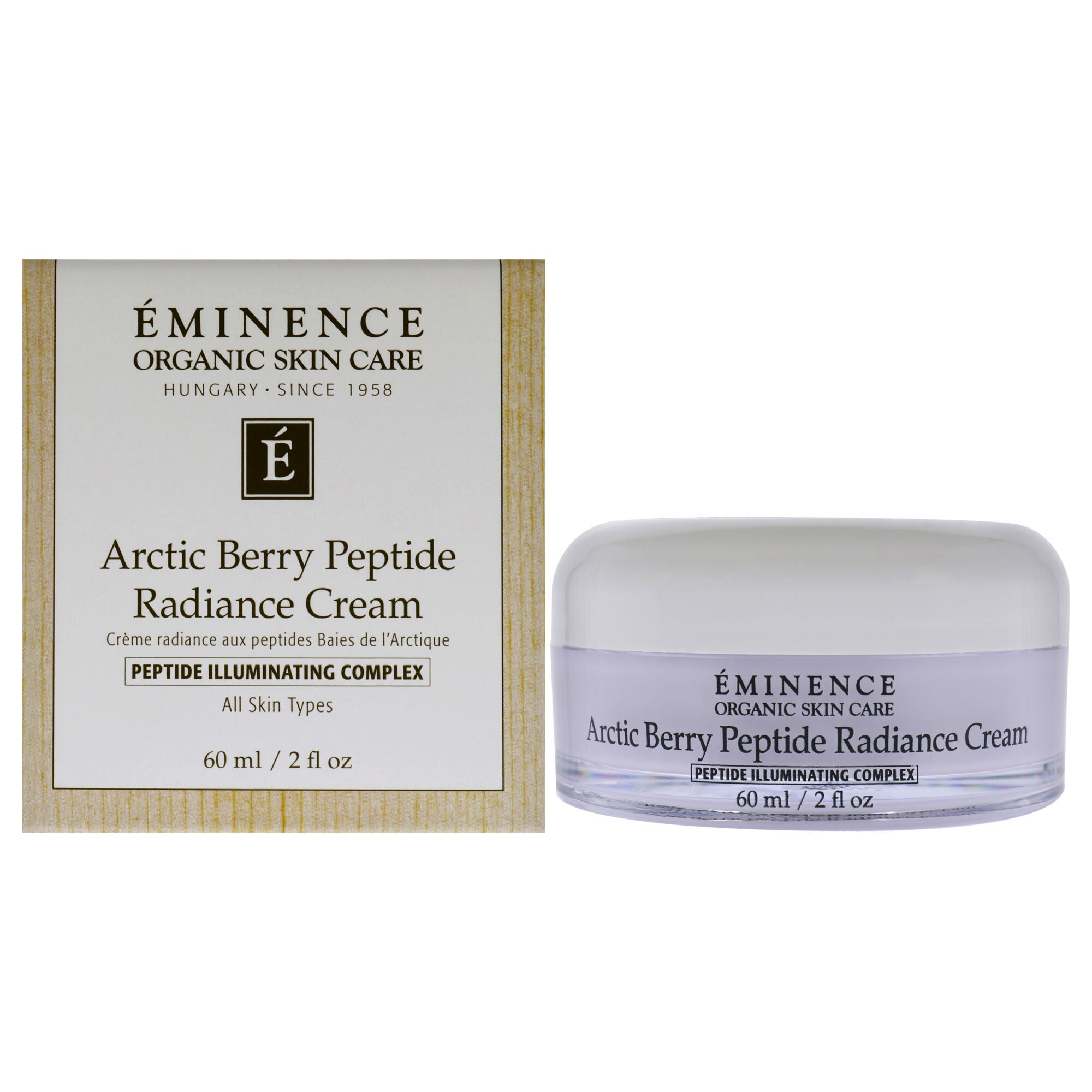 Arctic Berry Peptide Radiance Cream by Eminence for Unisex - 2 oz Cream ...