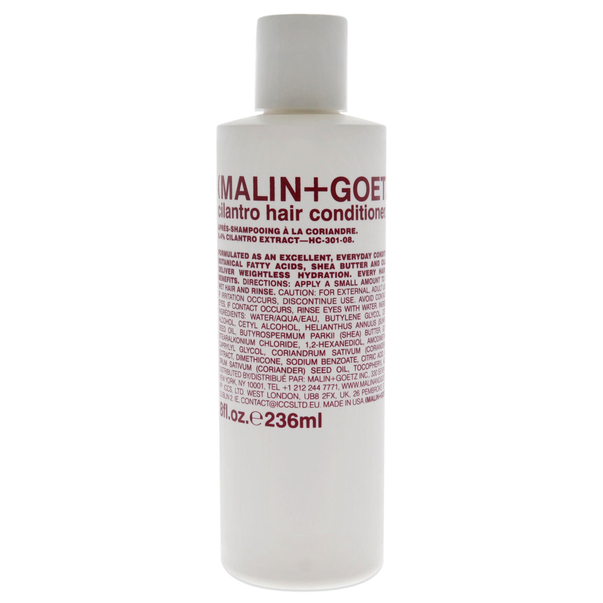 Cilantro Hair Conditioner by Malin + Goetz for Unisex - 8 oz ...