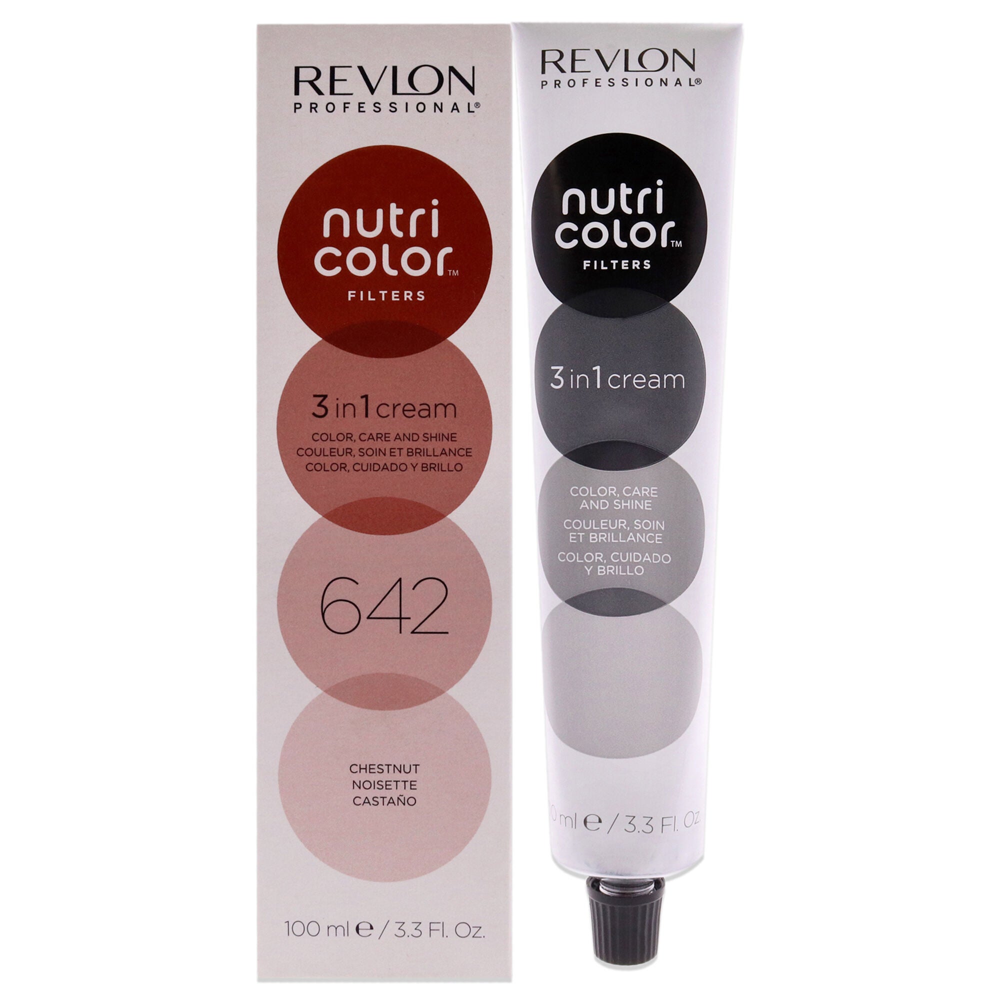 Nutri Color Cream - 642 Chestnut by Revlon for Unisex - 3.3 oz Hair ...