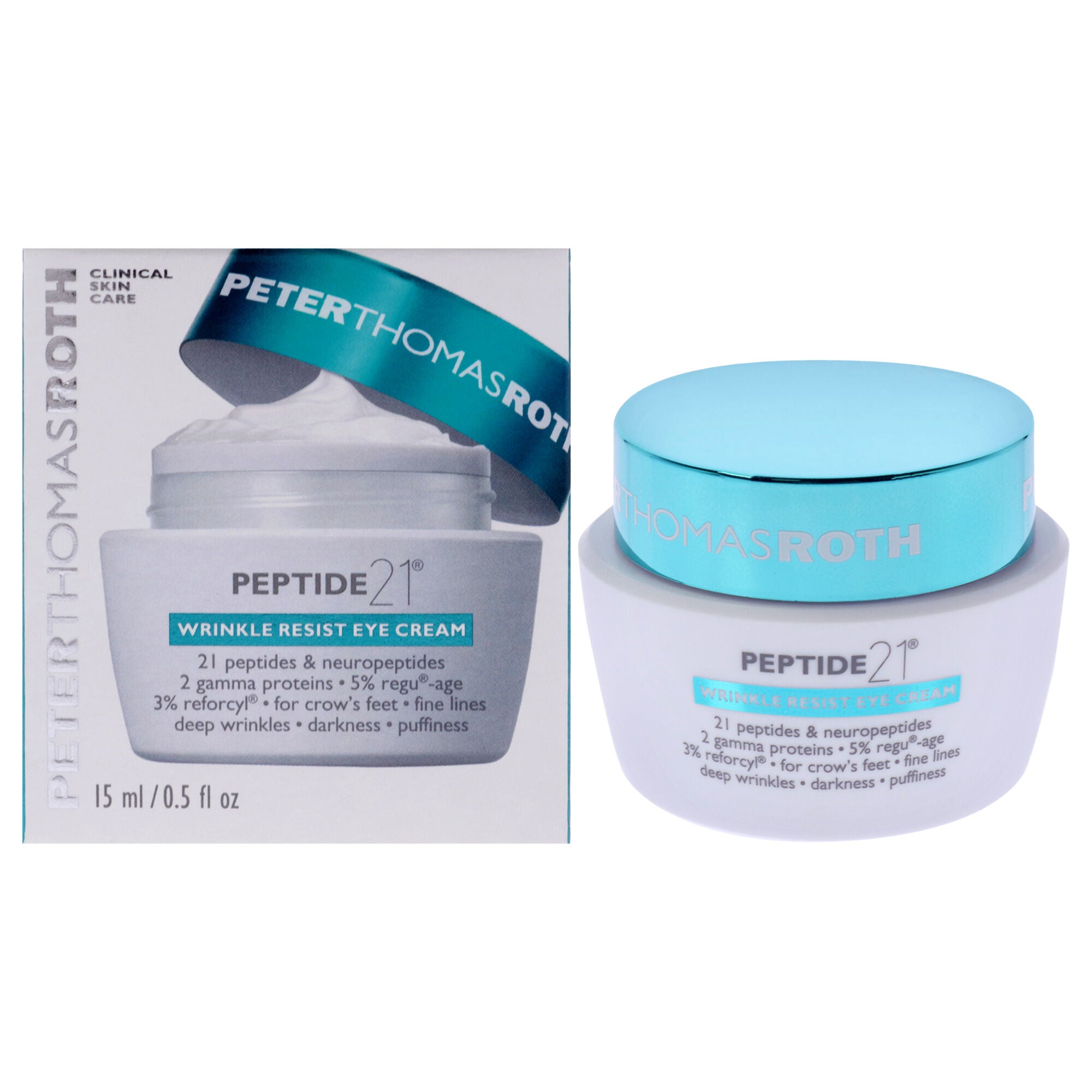 Peptide 21 Wrinkle Resist Eye Cream by Peter Thomas Roth for Unisex - 0 ...