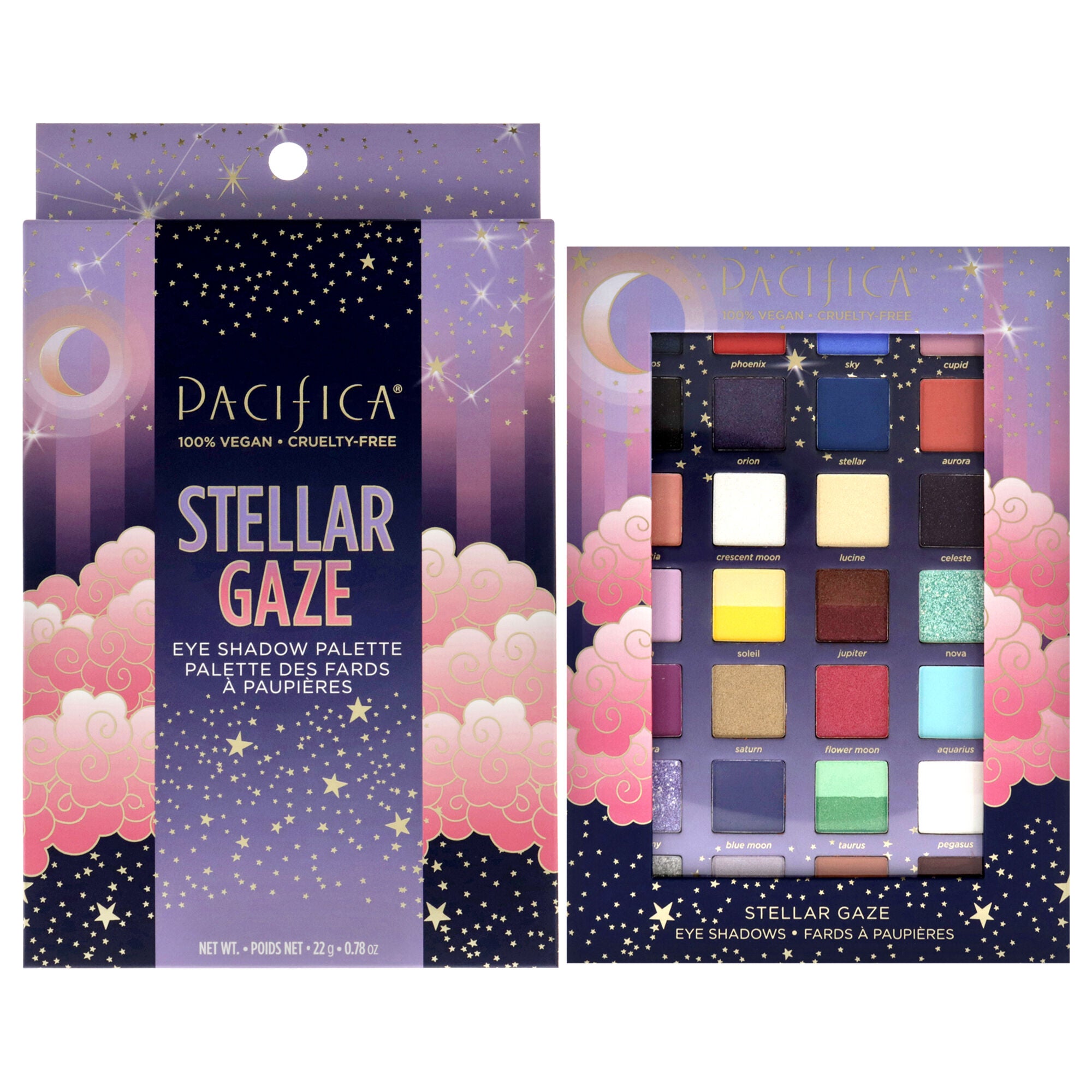 Eyeshadow Palette - Stellar Gaze by Pacifica for Women - 0.78 oz Eye ...